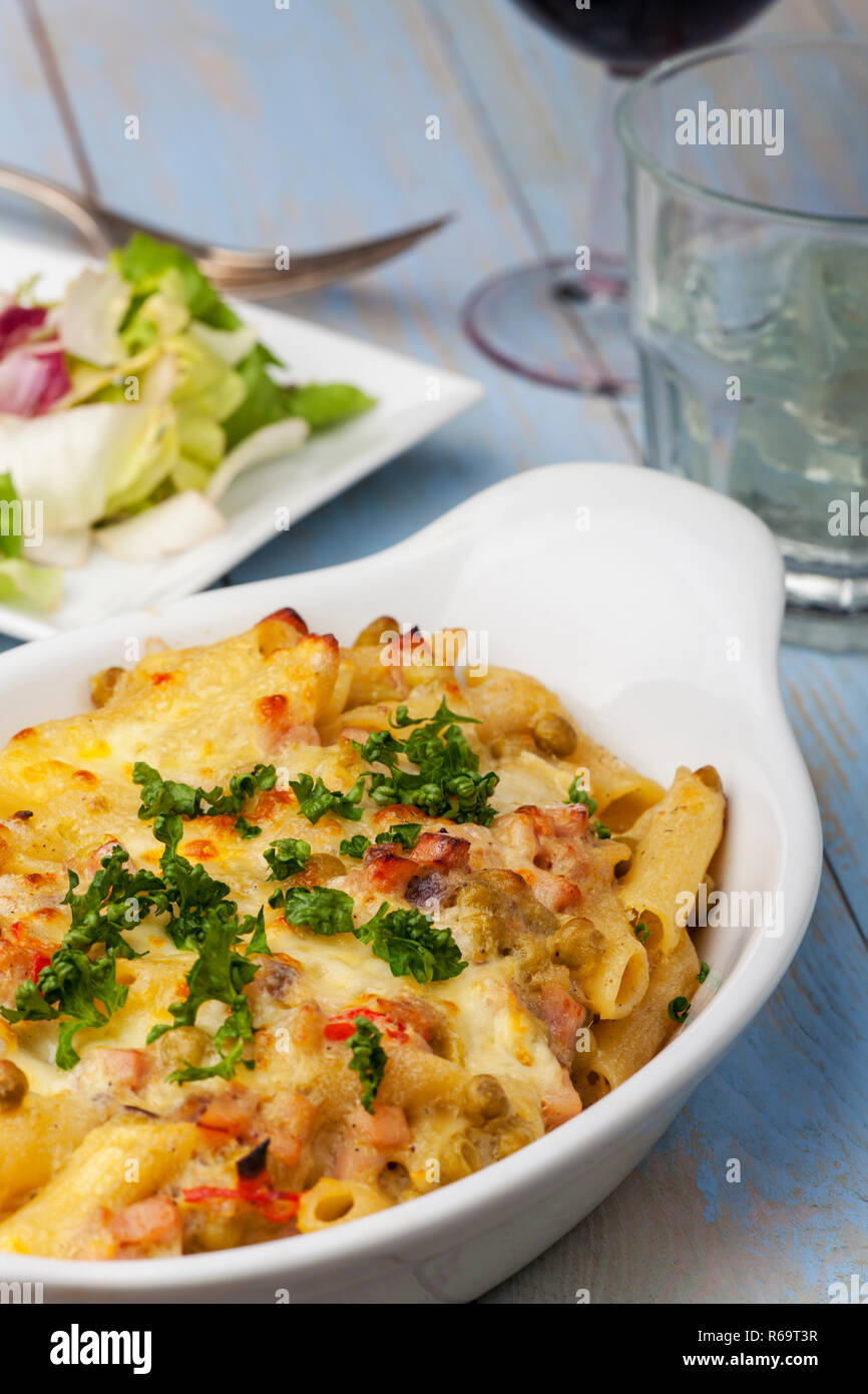 Gratin of rigatoni emiliana hi-res stock photography and images - Alamy
