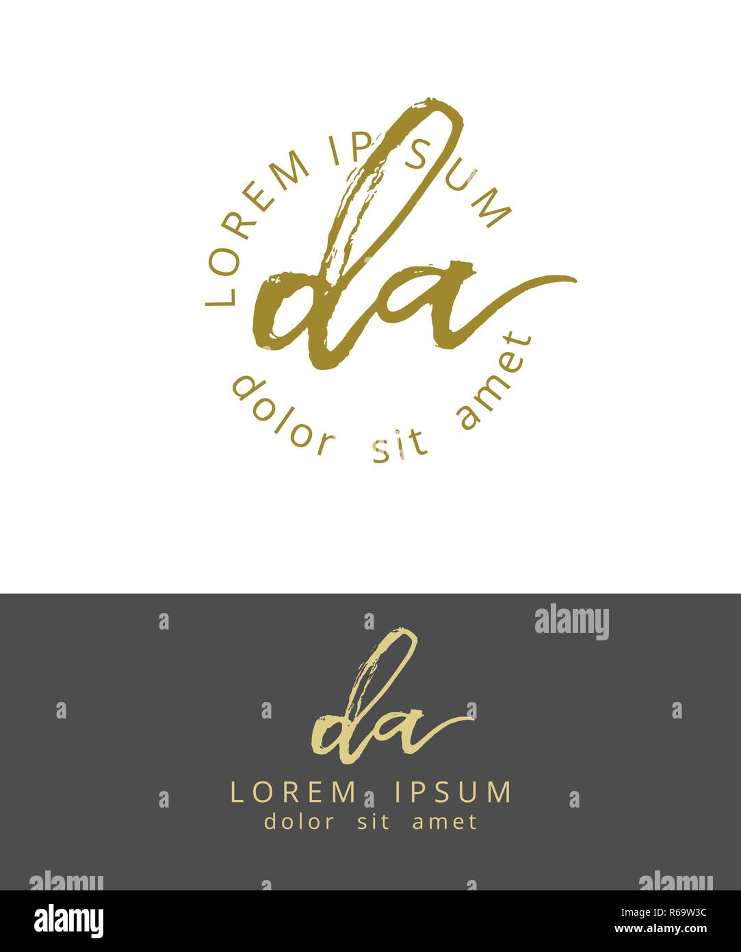 Sign inscription typeface Stock Vector Images - Alamy