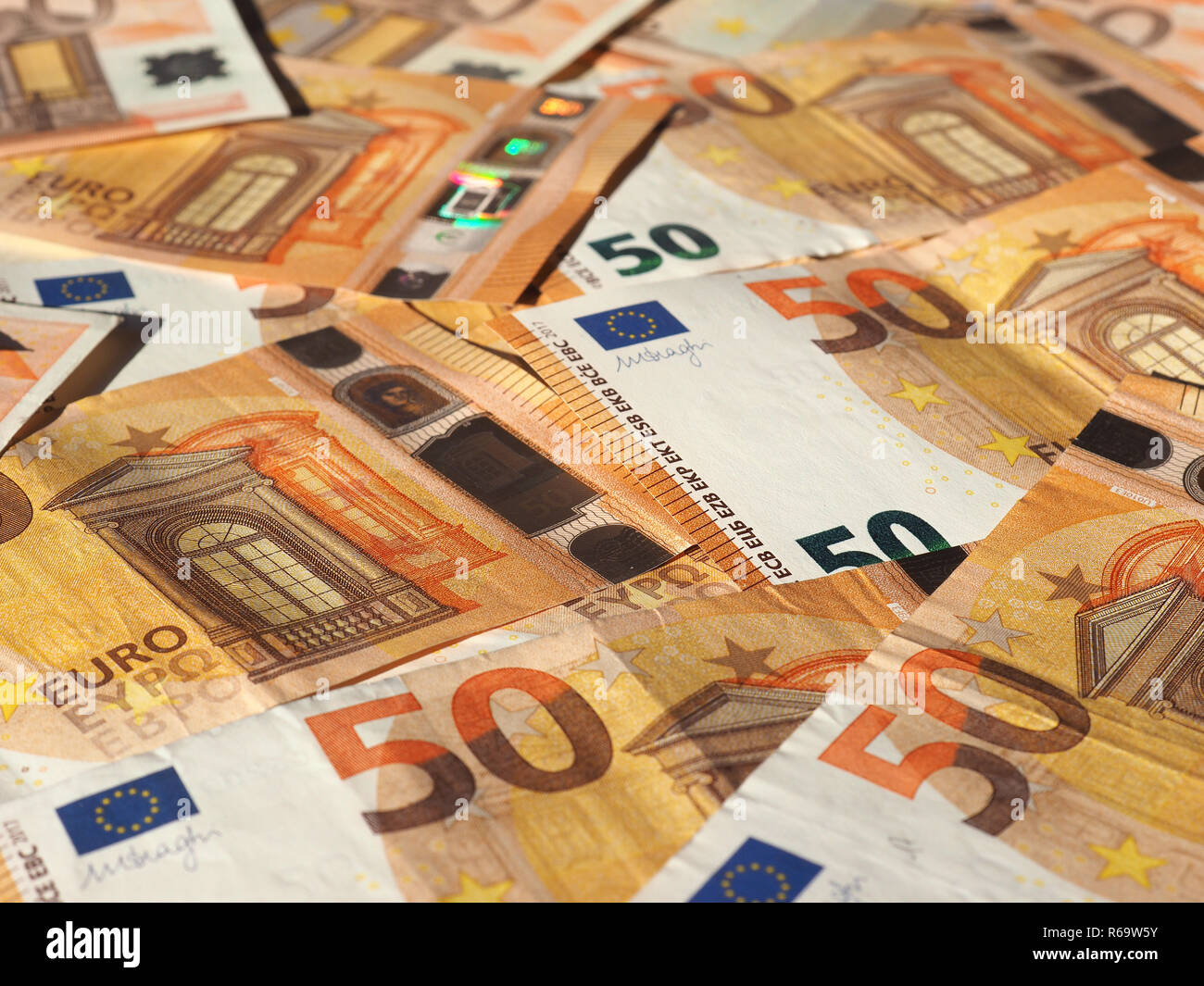 Euro notes, European Union Stock Photo - Alamy