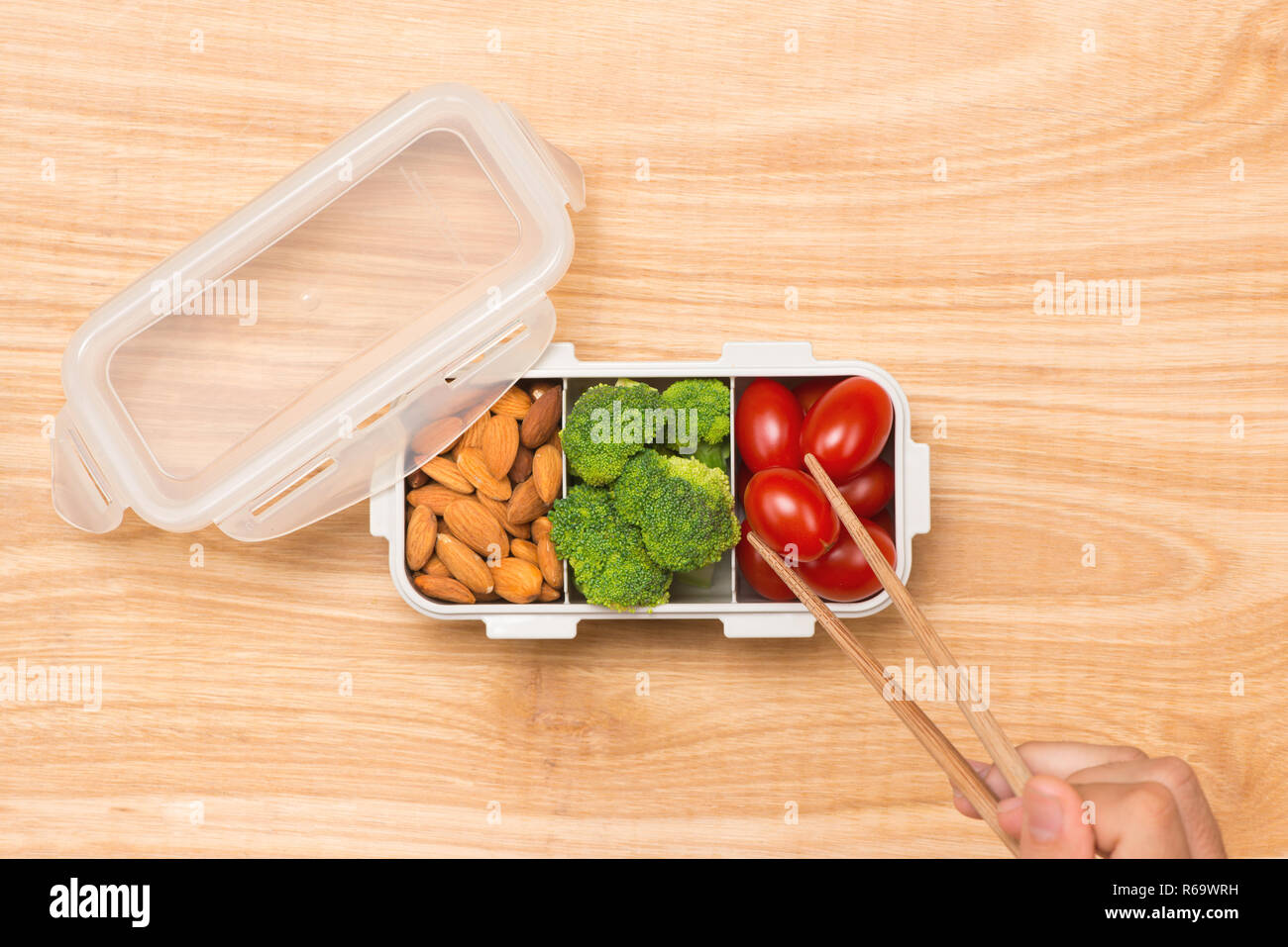 Home cooked bento lunch box with organic foods Stock Photo - Alamy