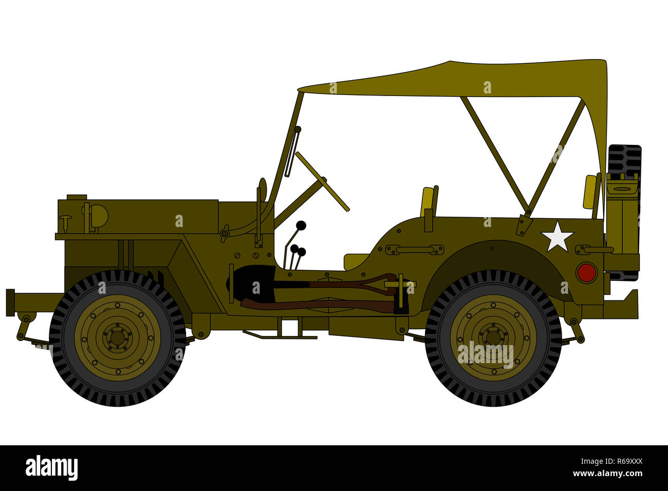 Ww2 american armoured car hi-res stock photography and images - Alamy