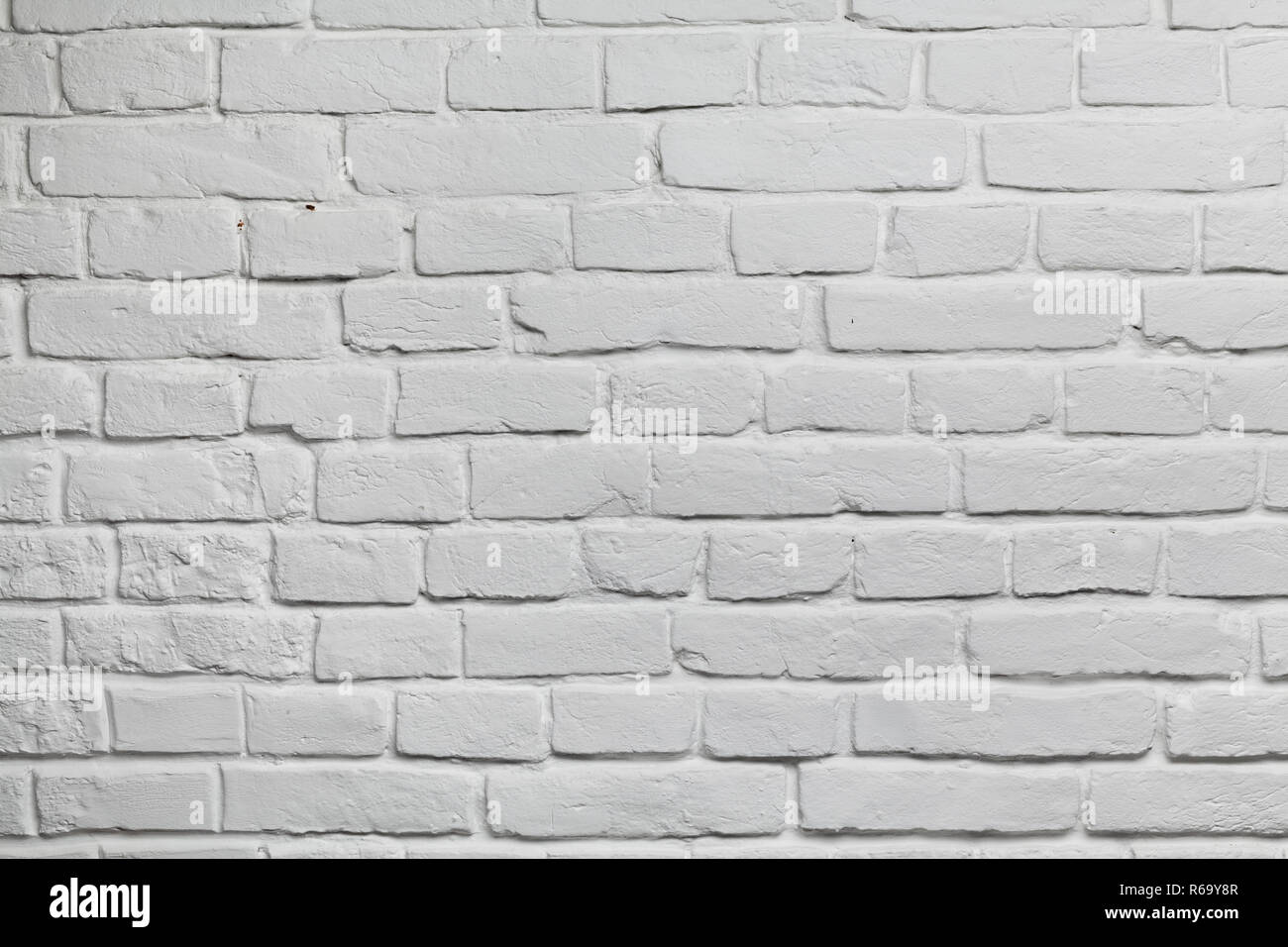 Old white brick wall background texture Stock Photo - Alamy