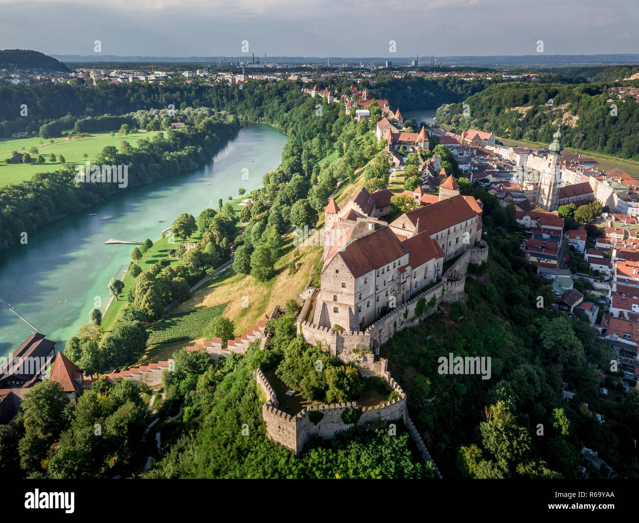 Burghausen panorama hi-res stock photography and images - Alamy