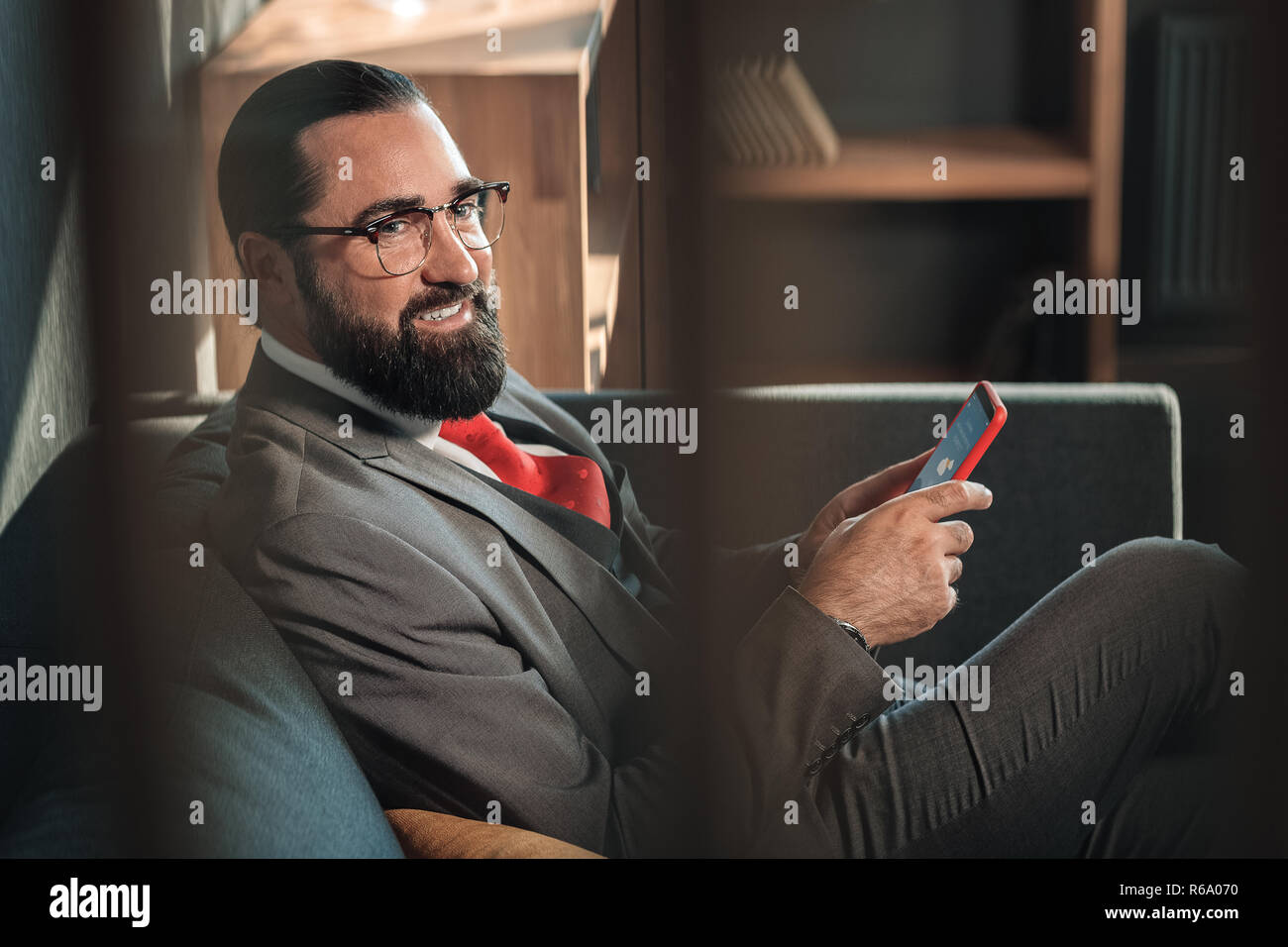 Satisfied partner hi-res stock photography and images - Alamy