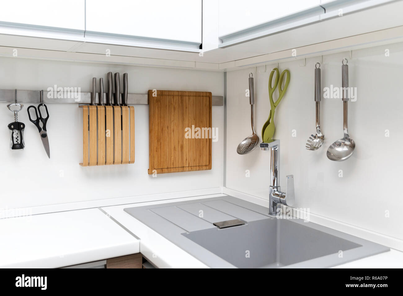 Hanging Utensils High Resolution Stock Photography and Images - Alamy