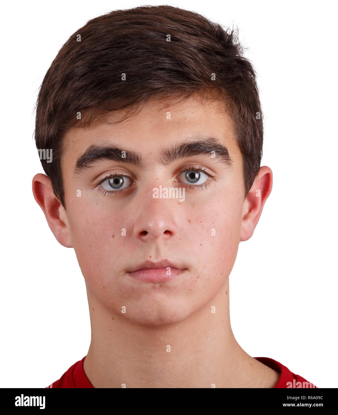studio portrait of young teenager Stock Photo - Alamy