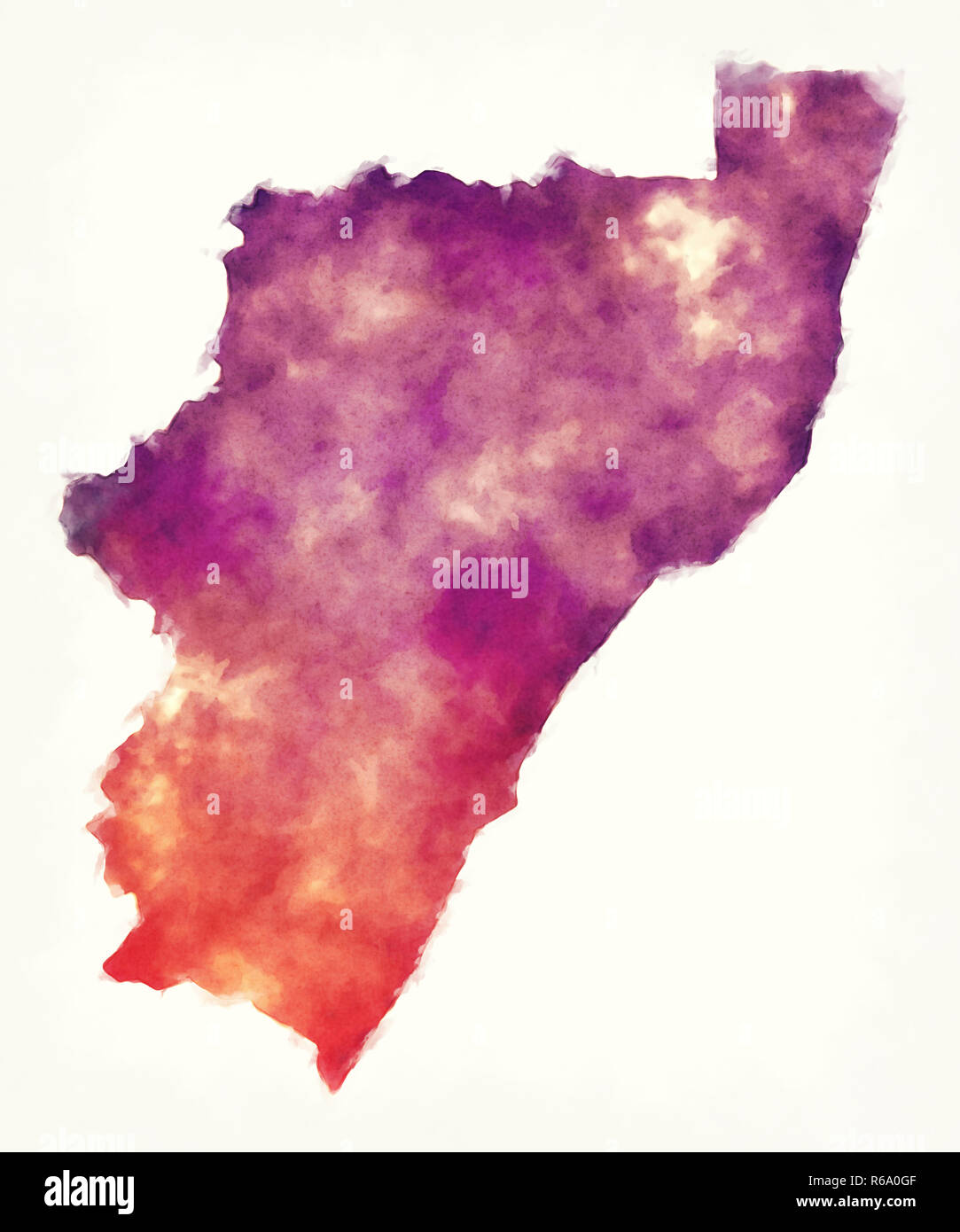 South africa map region hi-res stock photography and images - Alamy