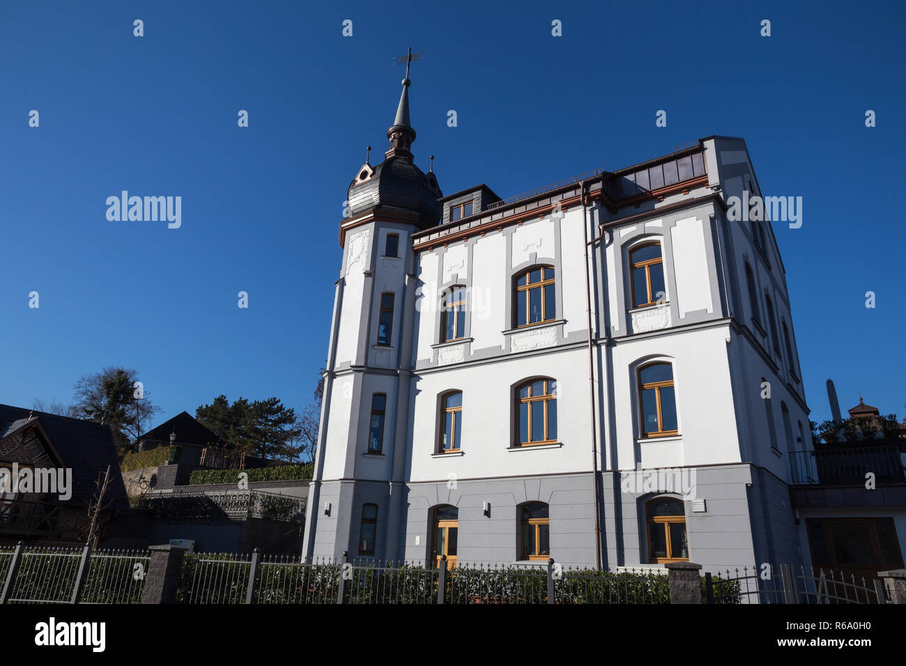haiger historic city in hesse germany Stock Photo - Alamy