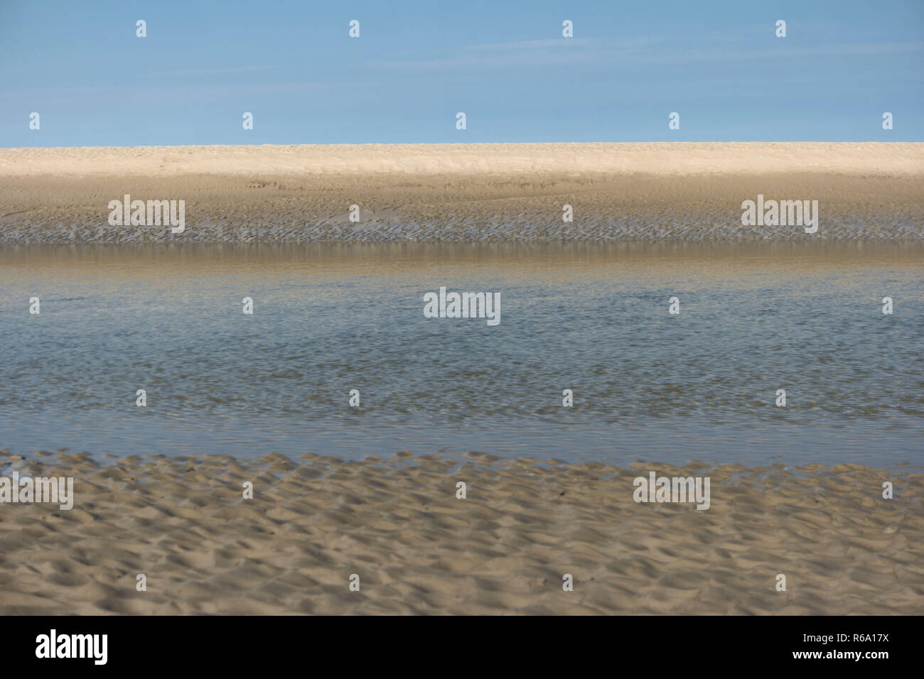 On The Beach Of St. Peter-Ording In Germany Stock Photo - Alamy