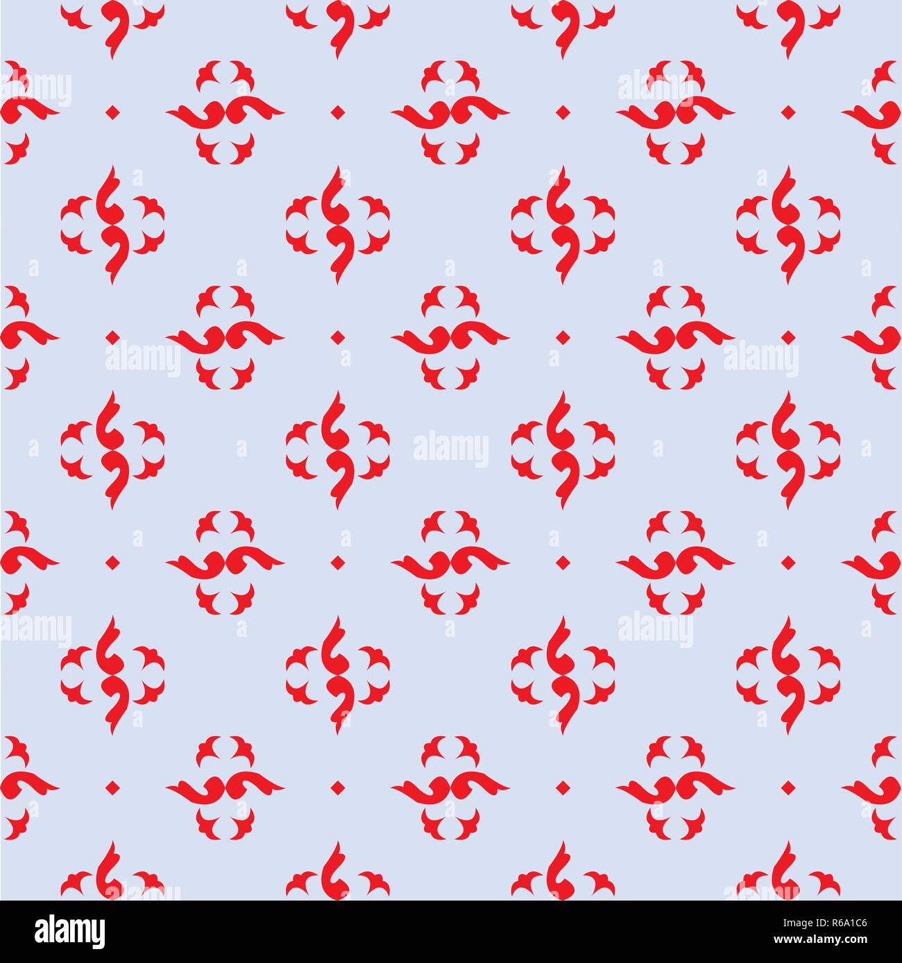 Pattern with royal symbols upside down. Seamless vector background ...