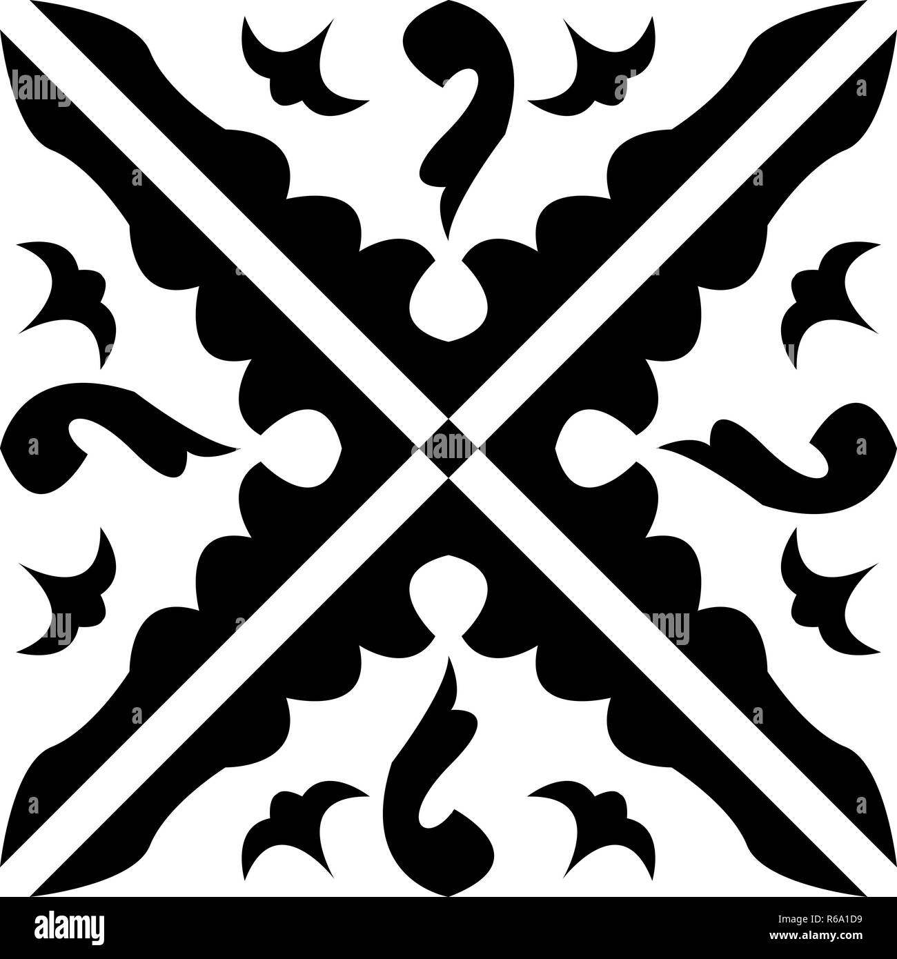 Pattern with royal symbols upside down. Seamless vector background ...