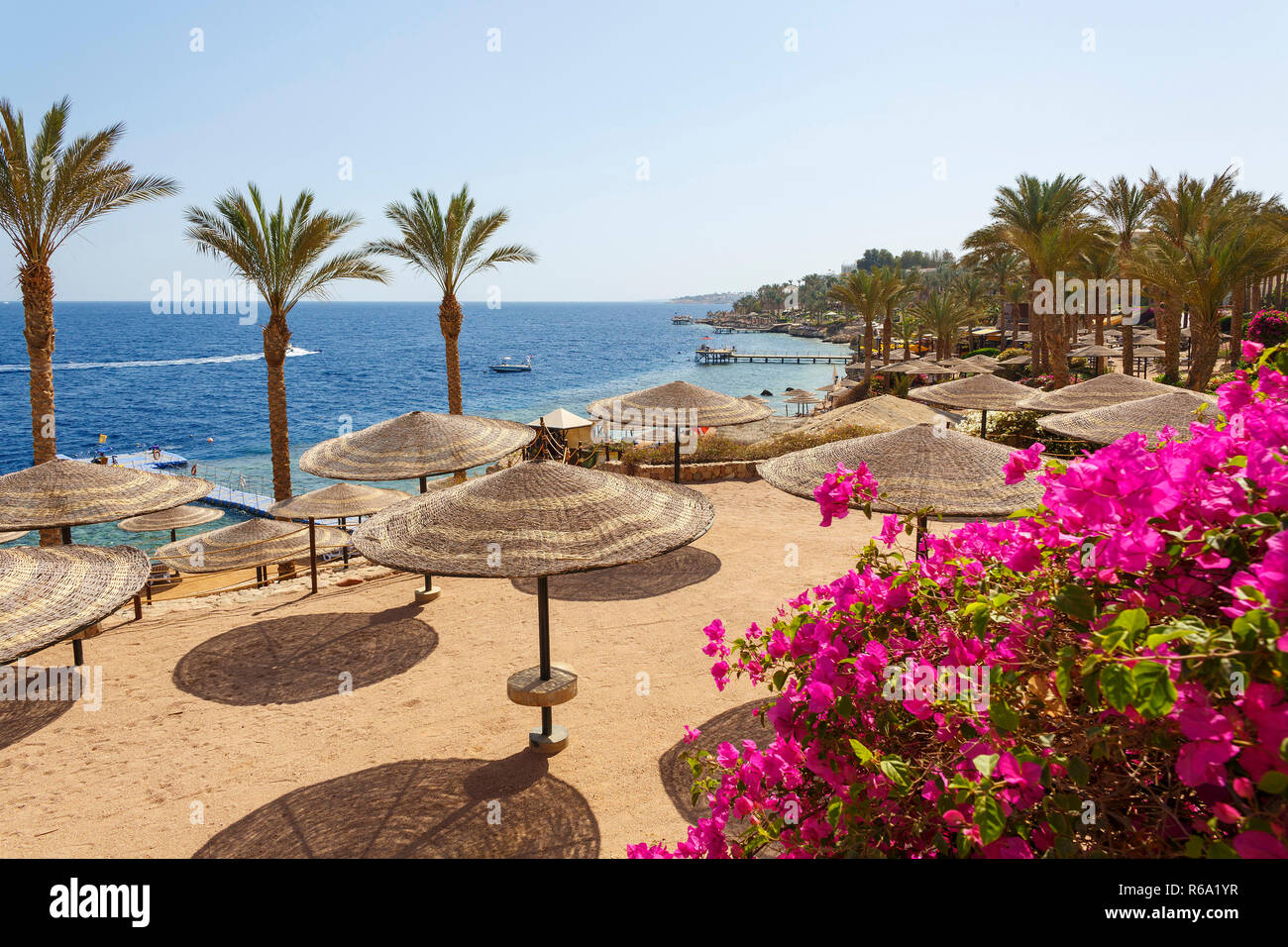 The Red Sea coastal resort Sharm el-Sheikh, south Sinai, Egypt, April 6 ...