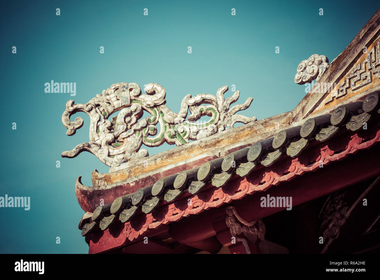 Imperial Royal Palace of Nguyen dynasty in Hue, Vietnam. Unesco World ...