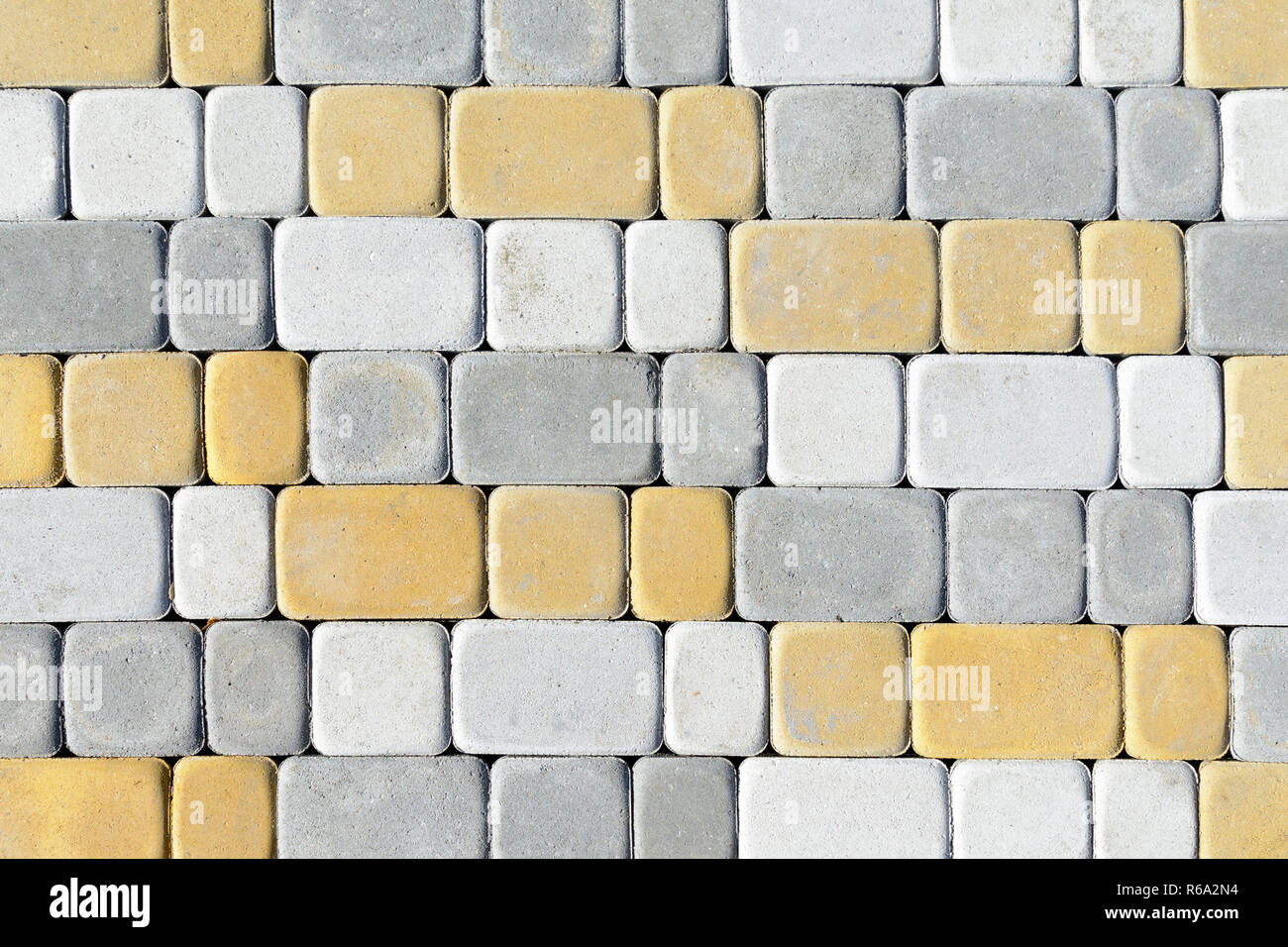 colored concrete paving slab with a beautiful high-quality texture ...