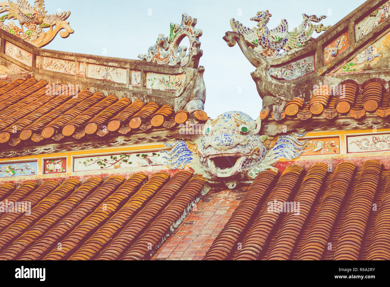 Imperial Royal Palace of Nguyen dynasty in Hue, Vietnam. Unesco World ...