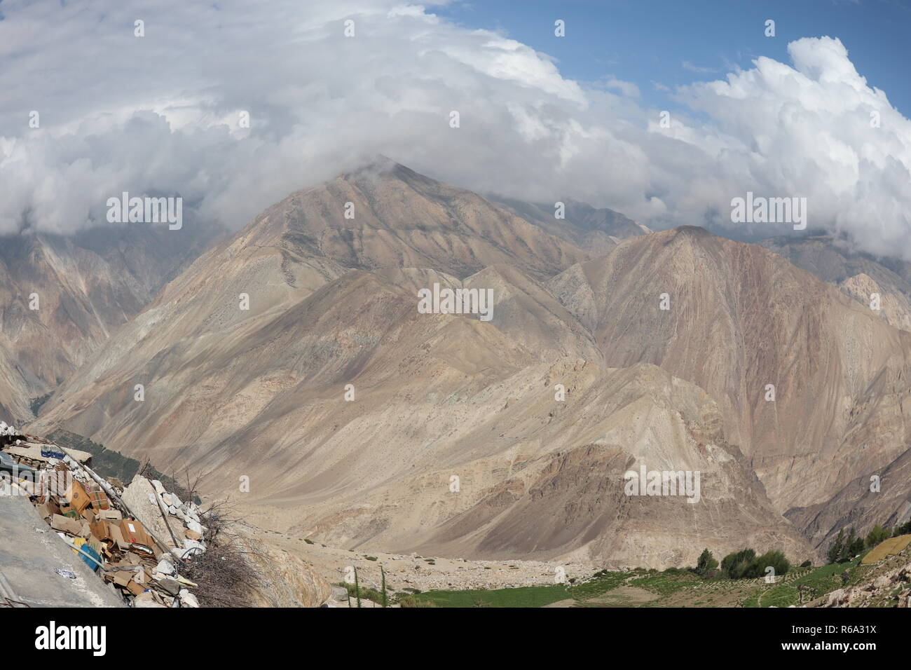 spiti valley , nako mountains Stock Photo - Alamy