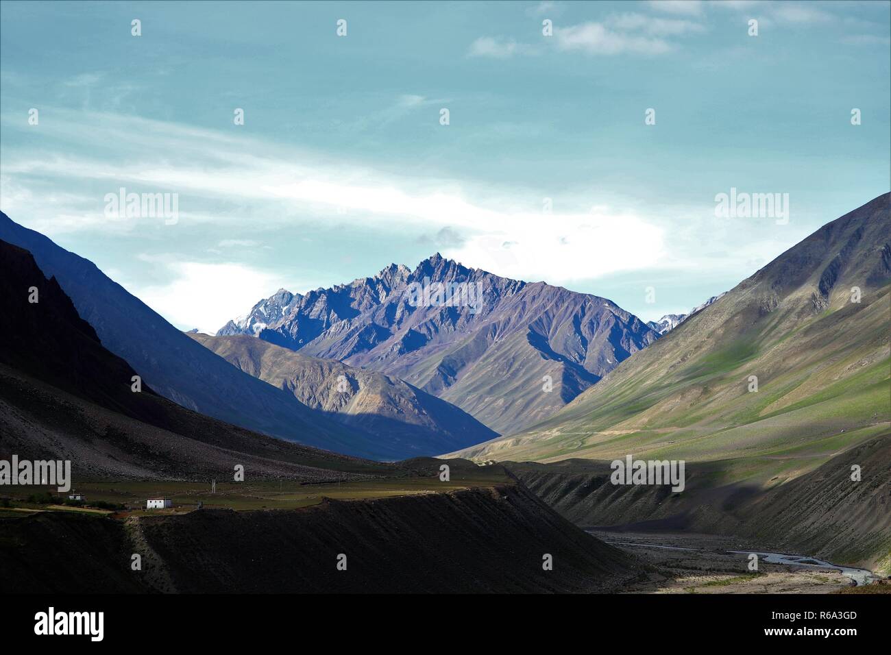 spiti valley , nako mountains Stock Photo - Alamy
