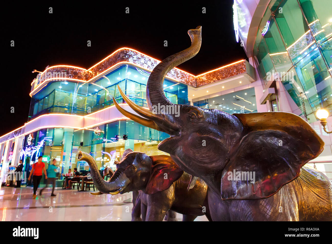 The Soho Square in Red Sea coastal resort Sharm el-Sheikh, south Sinai ...