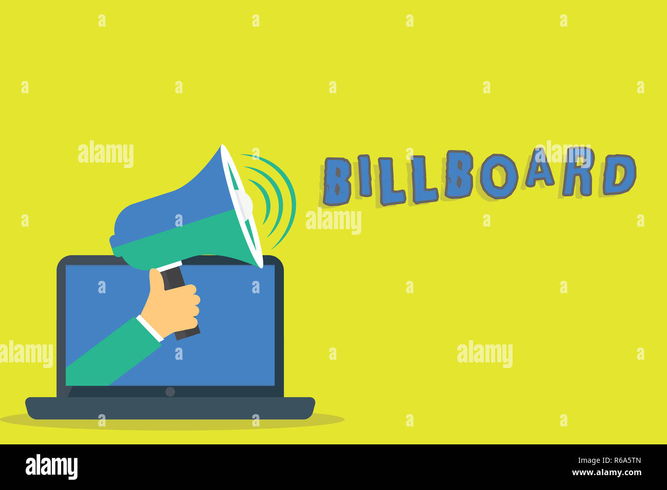 Word writing text Billboard. Business concept for large outdoor board ...
