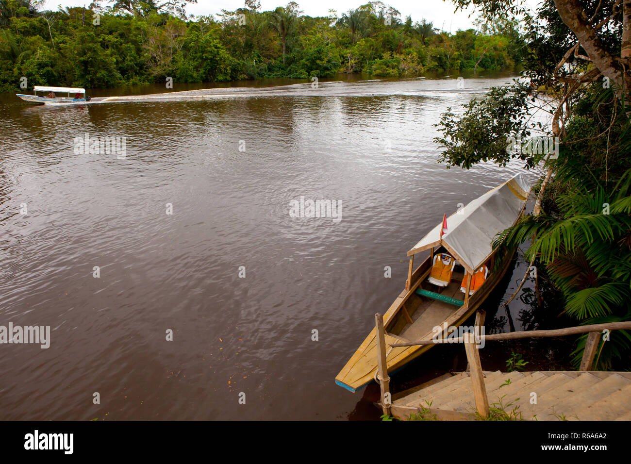 Traditional amazon riverboat hi-res stock photography and images - Alamy