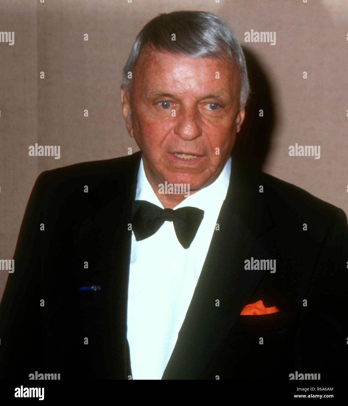 BEVERLY HILLS, CA - MARCH 21: American Singer Frank Sinatra attends ...