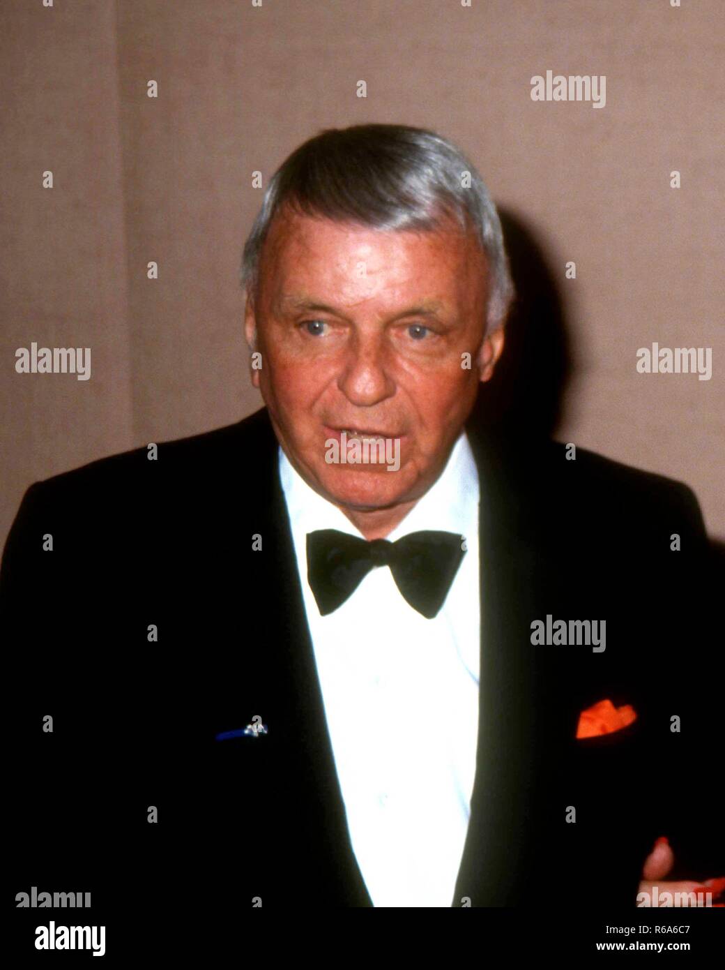 BEVERLY HILLS, CA - MARCH 21: American Singer Frank Sinatra attends ...