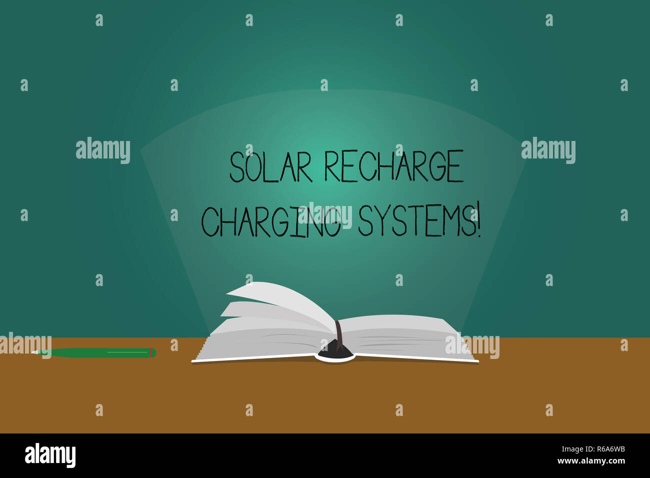 Writing note showing Solar Recharge Charging Systems. Business photo showcasing New innovative ...