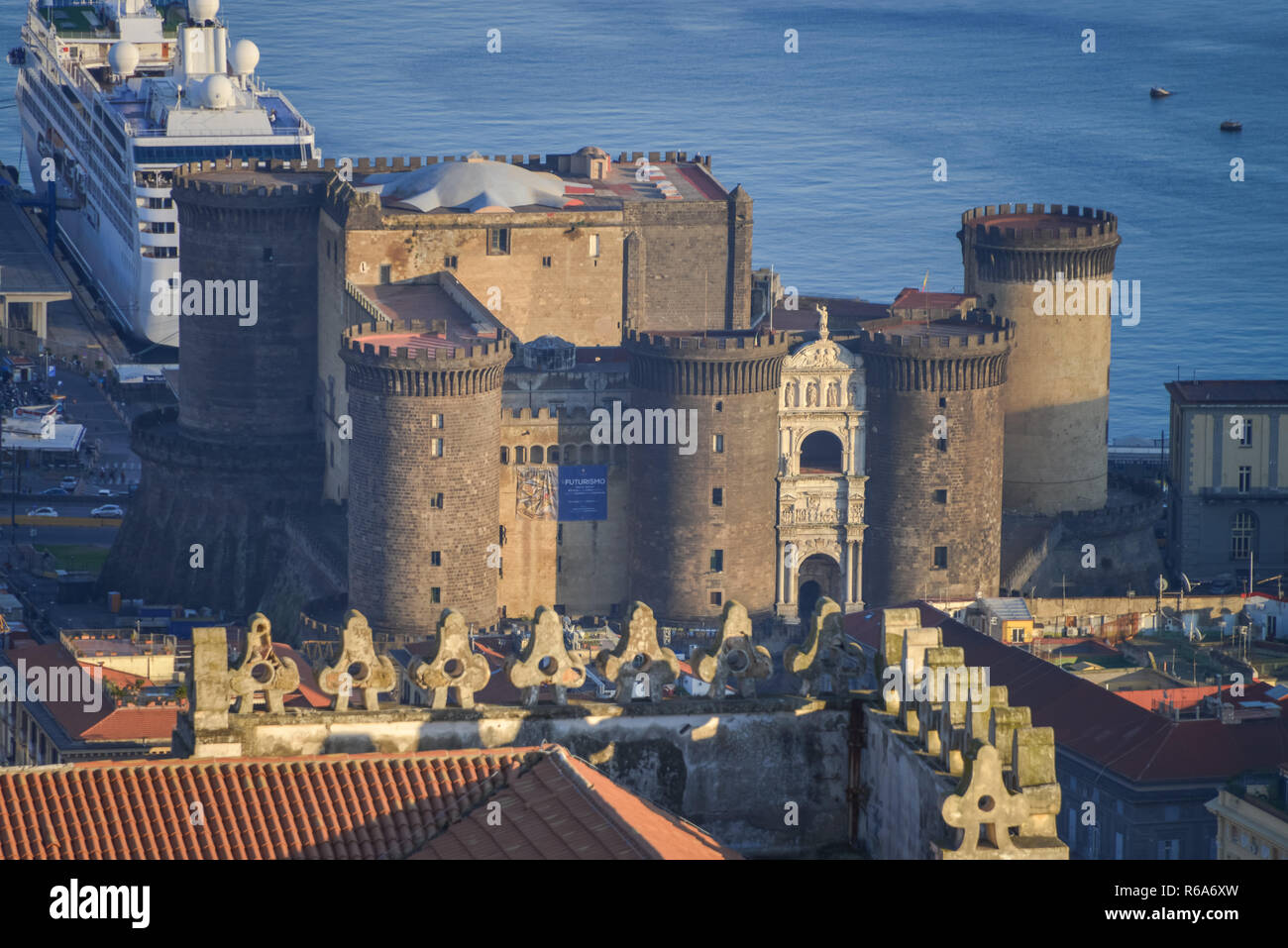 Castel nuovo view hi-res stock photography and images - Alamy