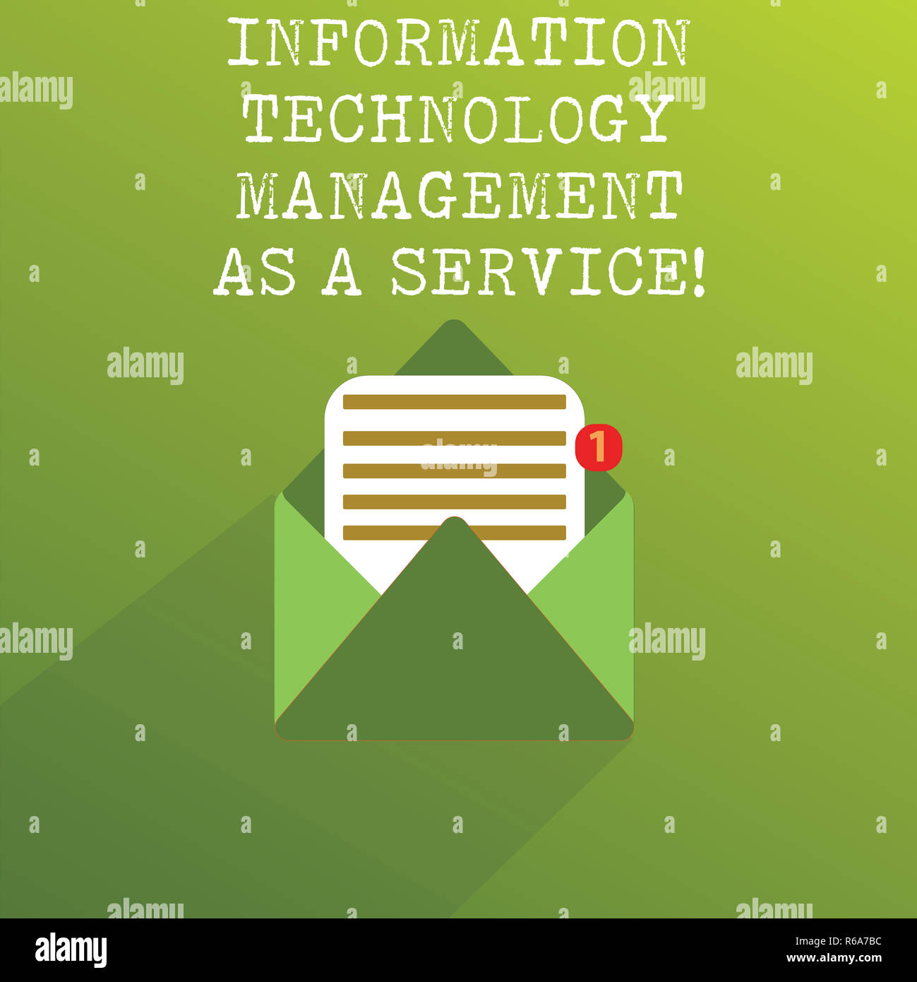 Handwriting text Information Technology Management As A Service ...