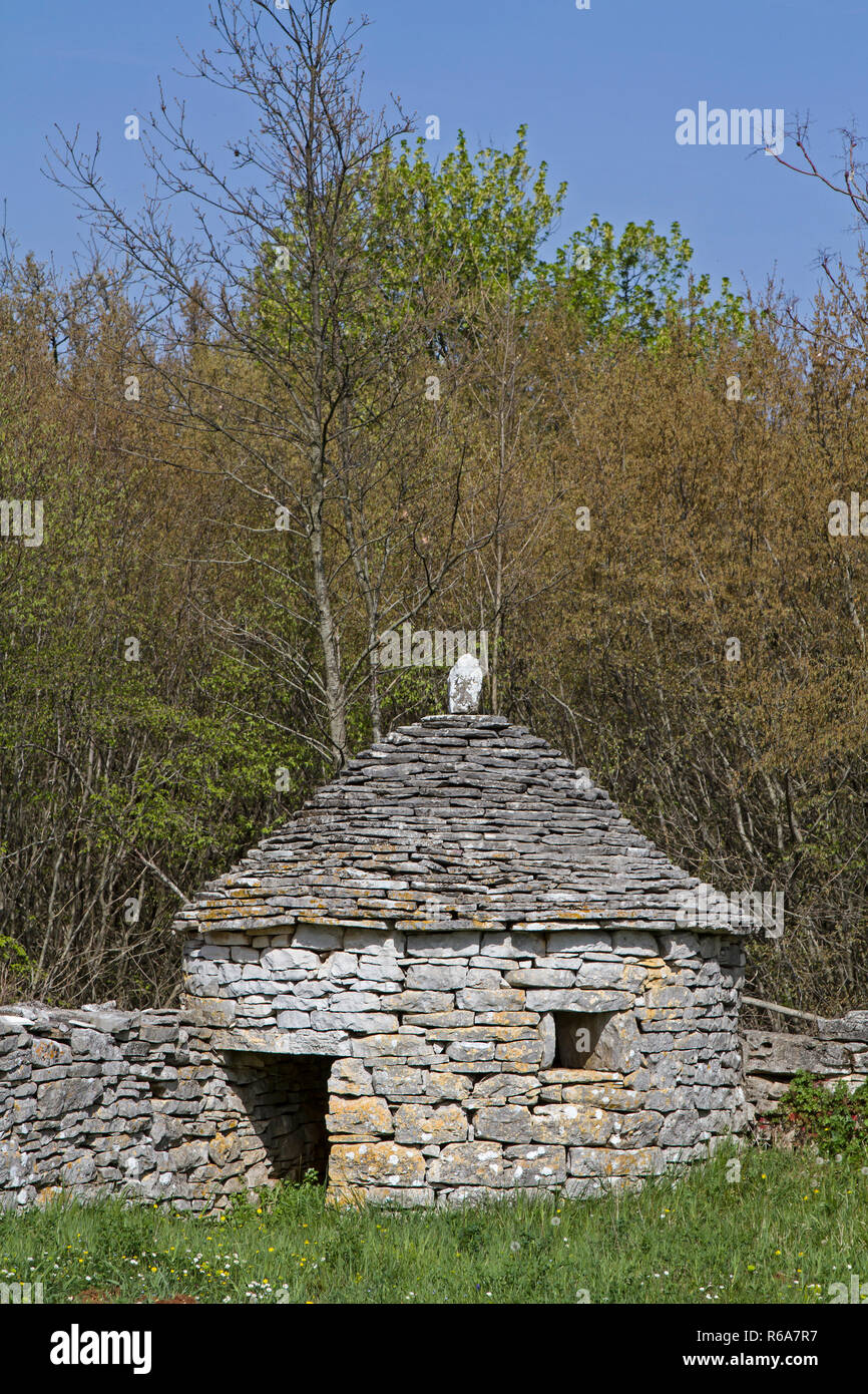 Old Small Stone Houses