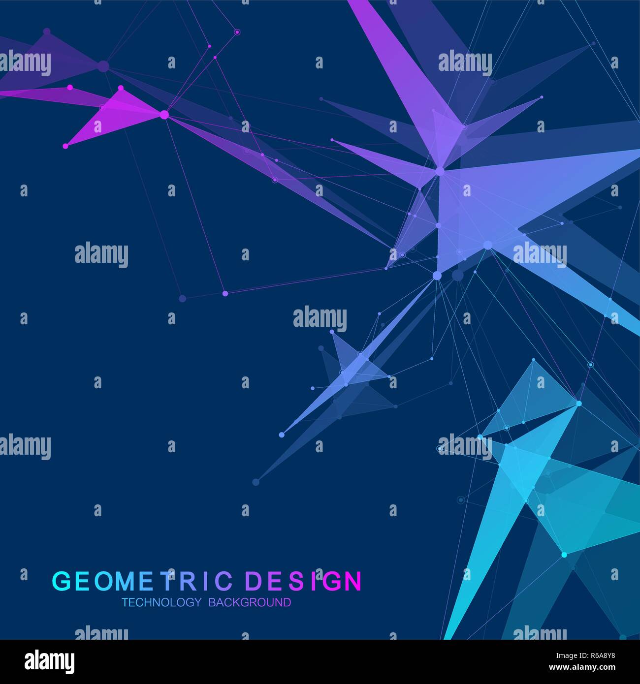 Scientific molecule background for medicine, science, technology ...