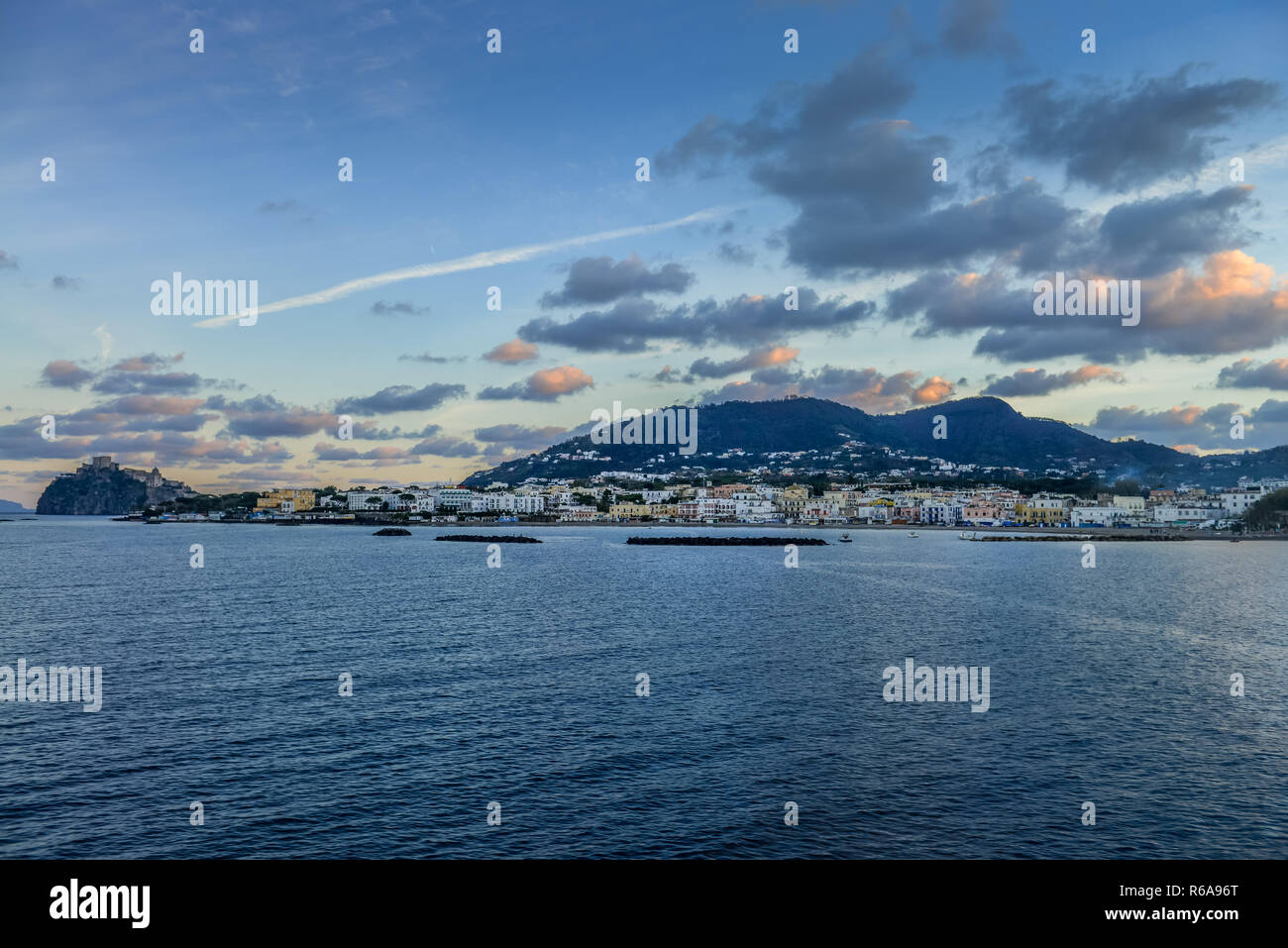 Beach, coast, Ischia postage, island Ischia, Italy, Strand, Kueste ...