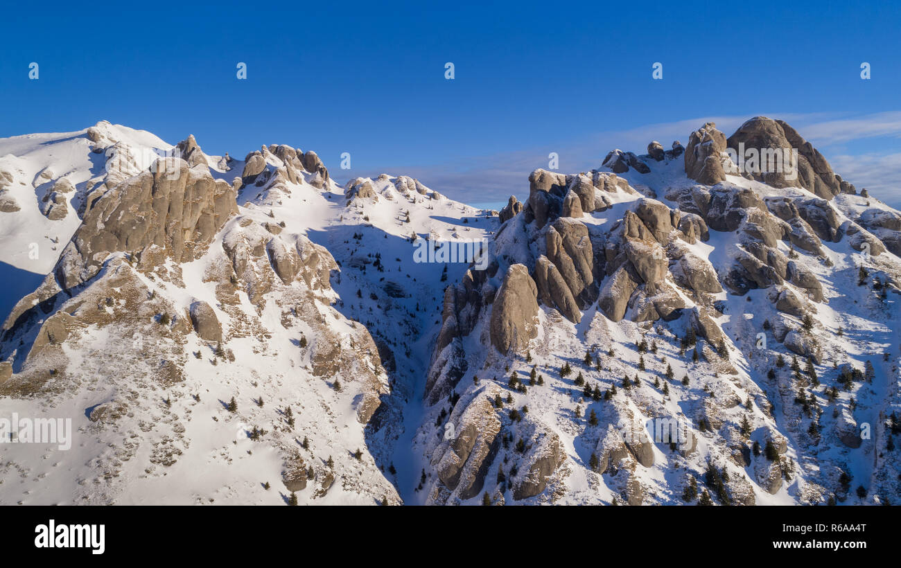 mountain top in winter Stock Photo - Alamy