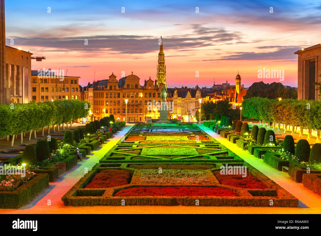 Belgium sunset hi-res stock photography and images - Alamy