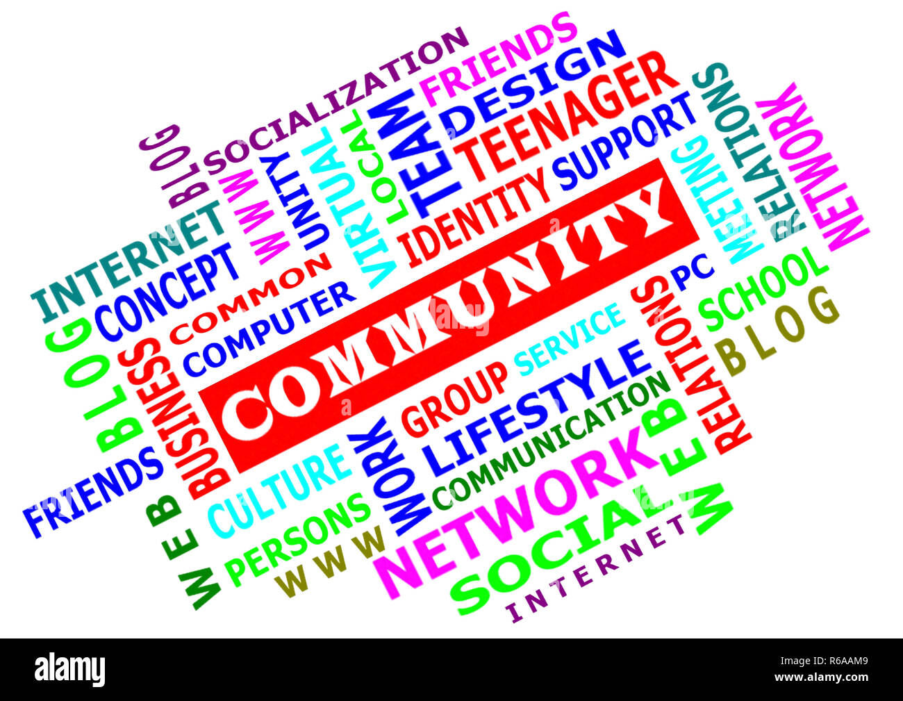 Community artwork project Cut Out Stock Images & Pictures - Alamy
