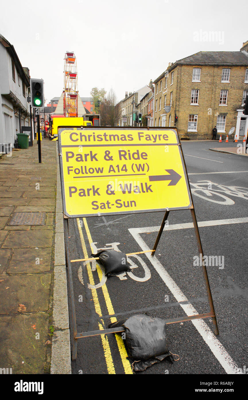 Temporary bus sign hi-res stock photography and images - Alamy