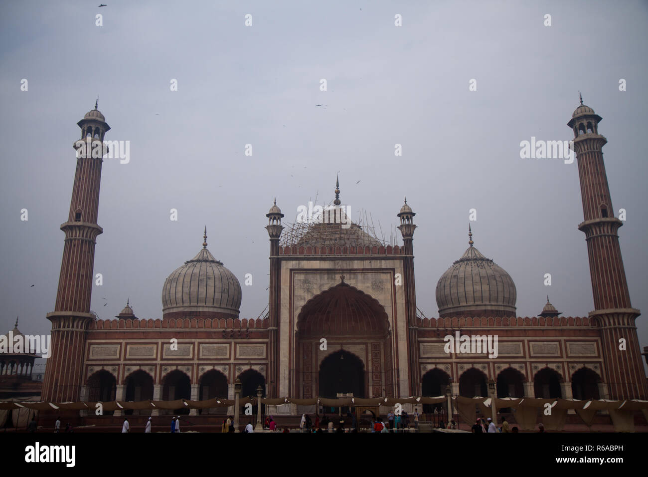 Jama Masjid mosque in new delhi india Stock Photo - Alamy