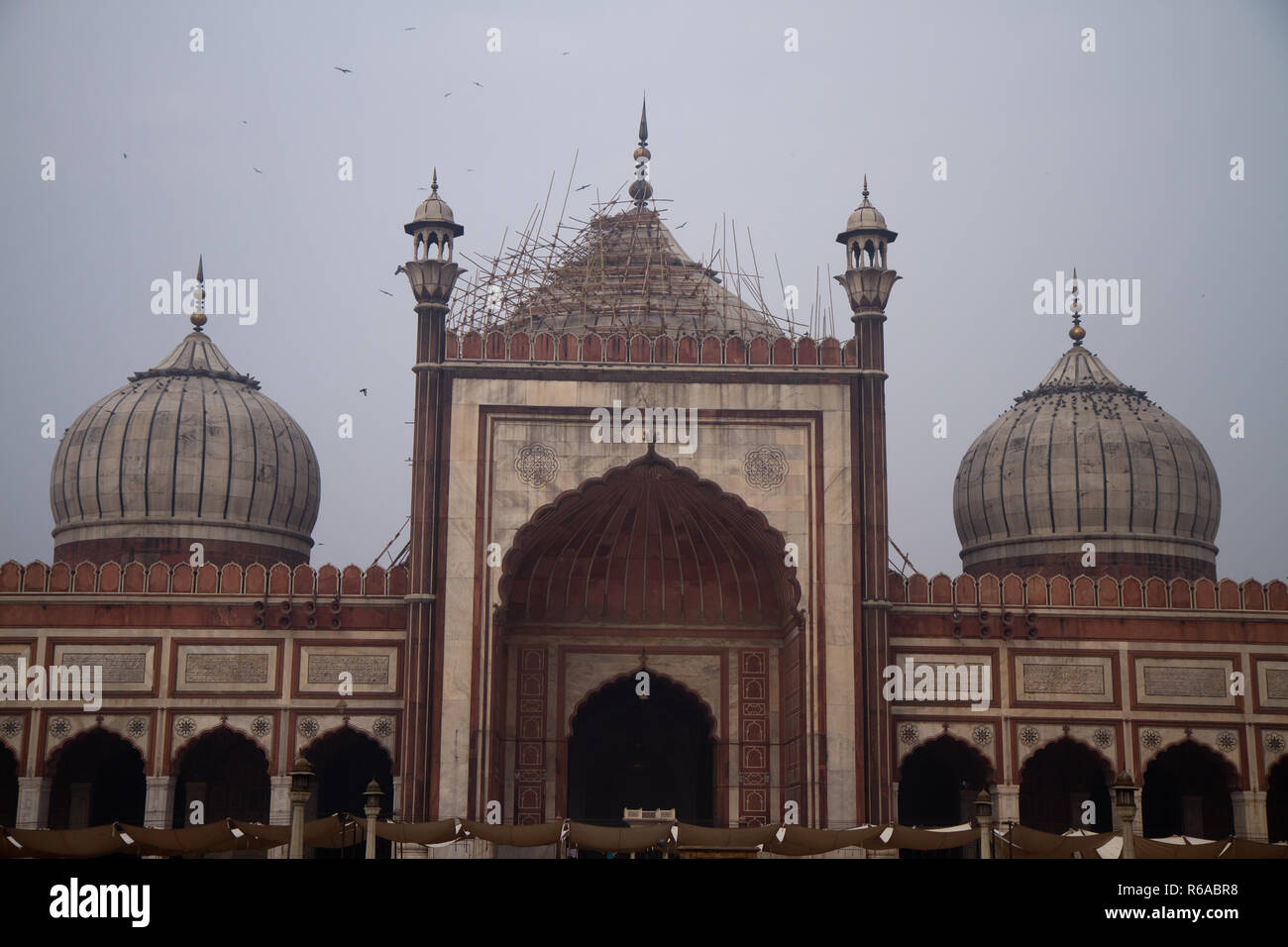 Jama Masjid mosque in new delhi india Stock Photo - Alamy