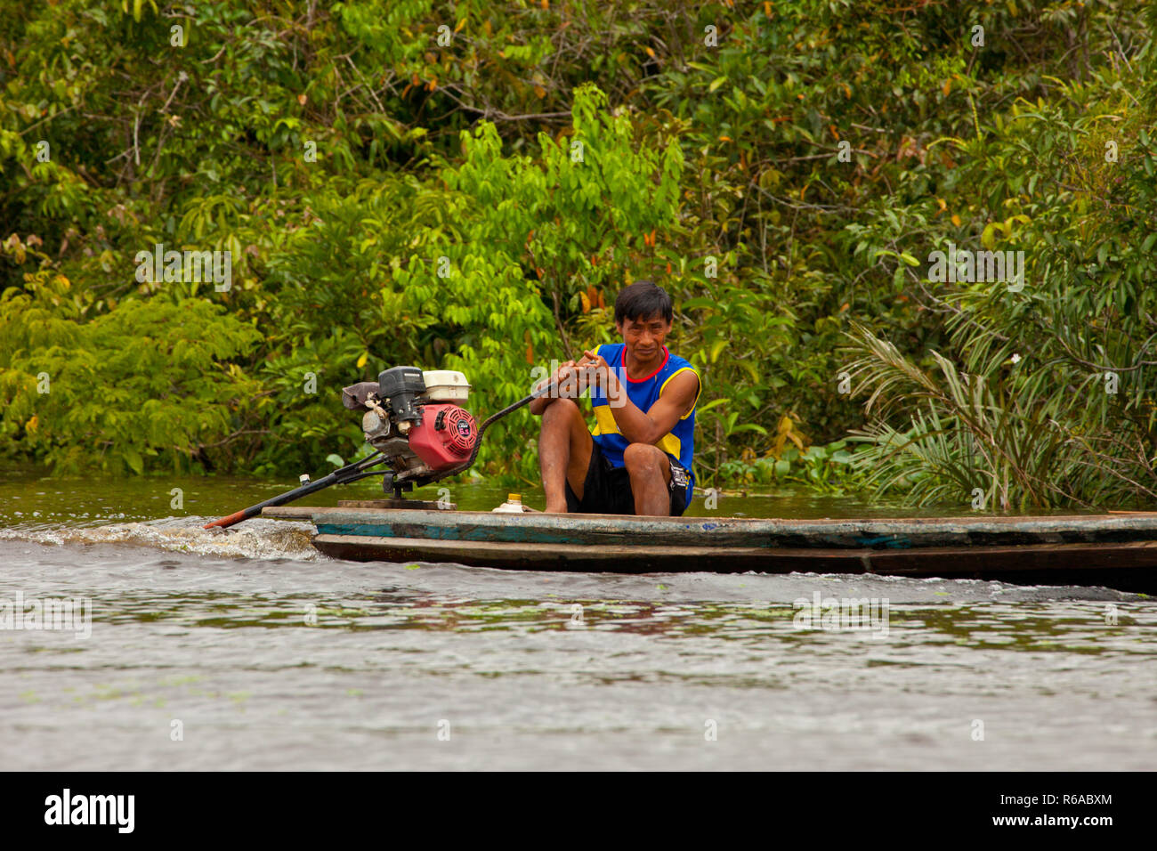 Traditional amazon riverboat hi-res stock photography and images - Alamy