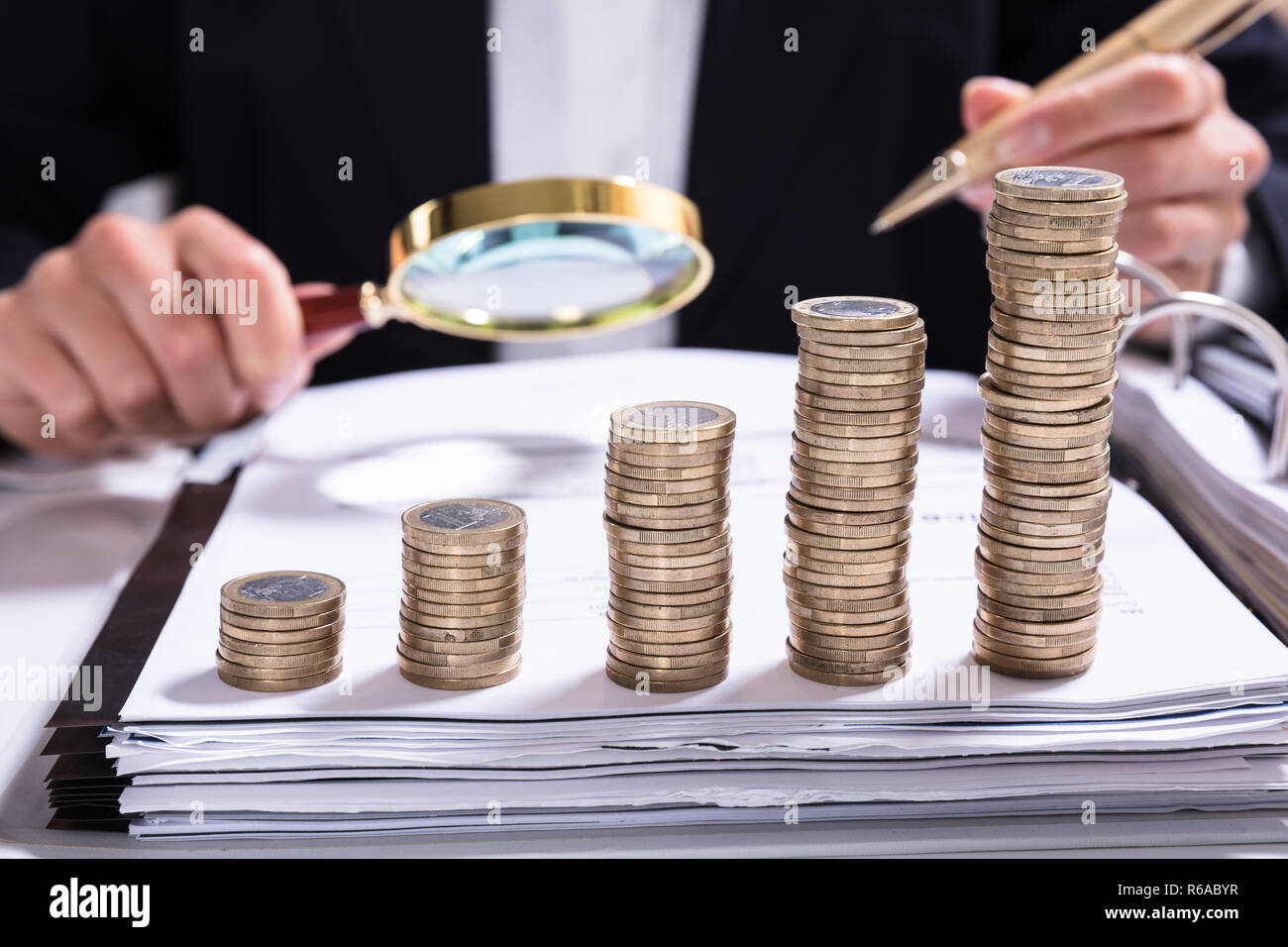 Tax Fraud Investigation Concept Stock Photo - Alamy