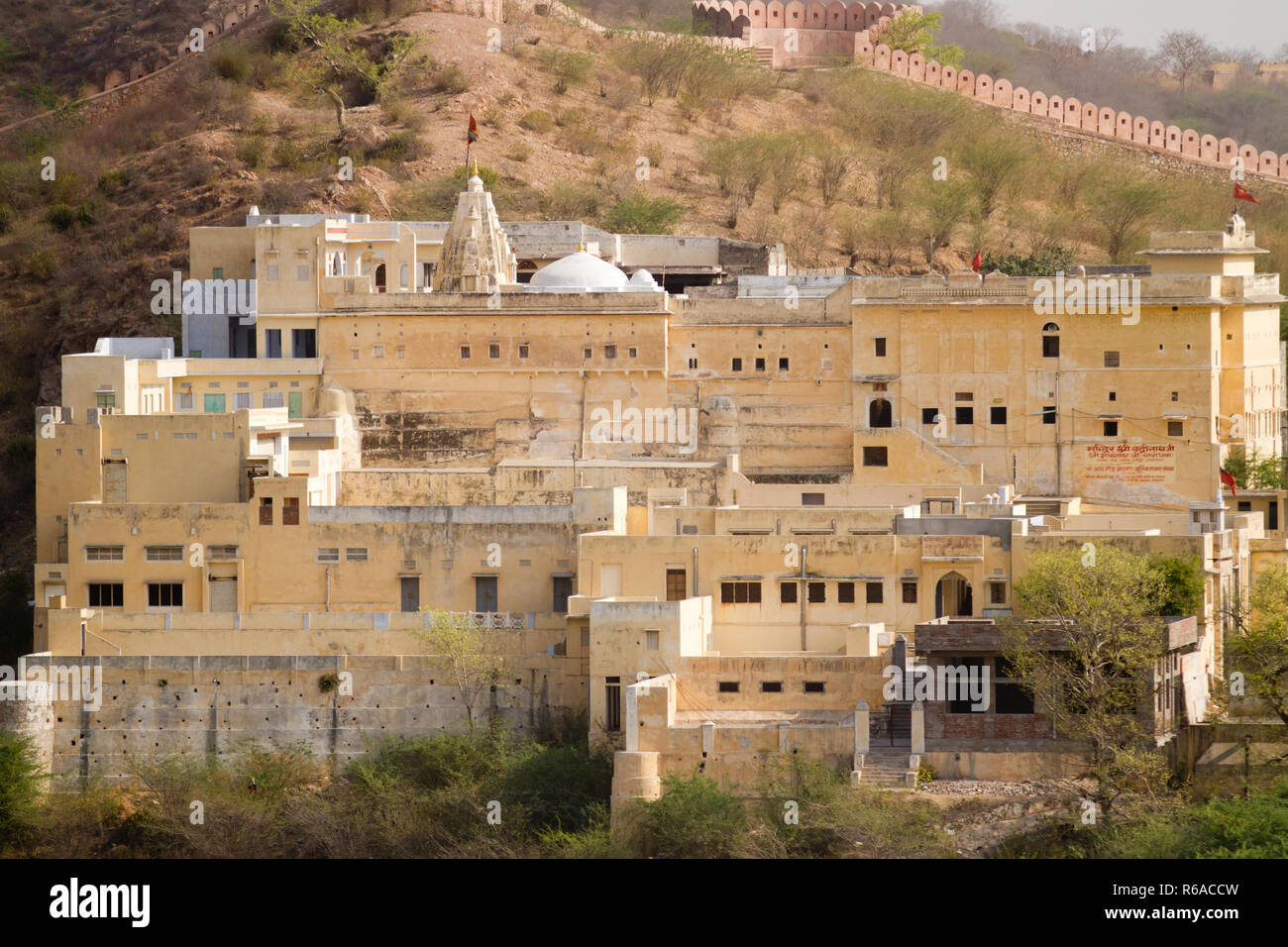 architecture around amber fort in jaipur india Stock Photo - Alamy