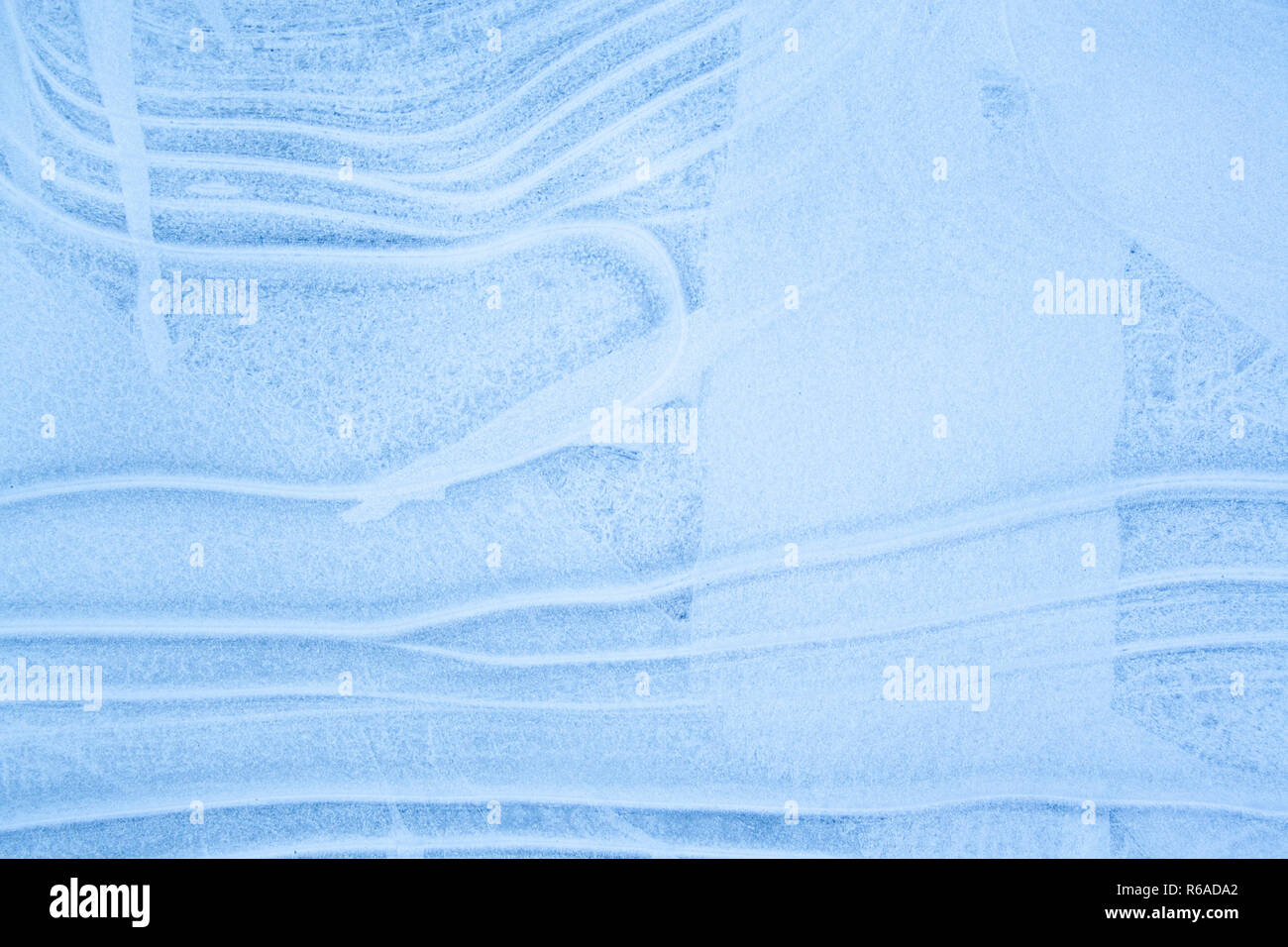 Pattern of frozen water with air bubbles. Frozen water texture Stock ...