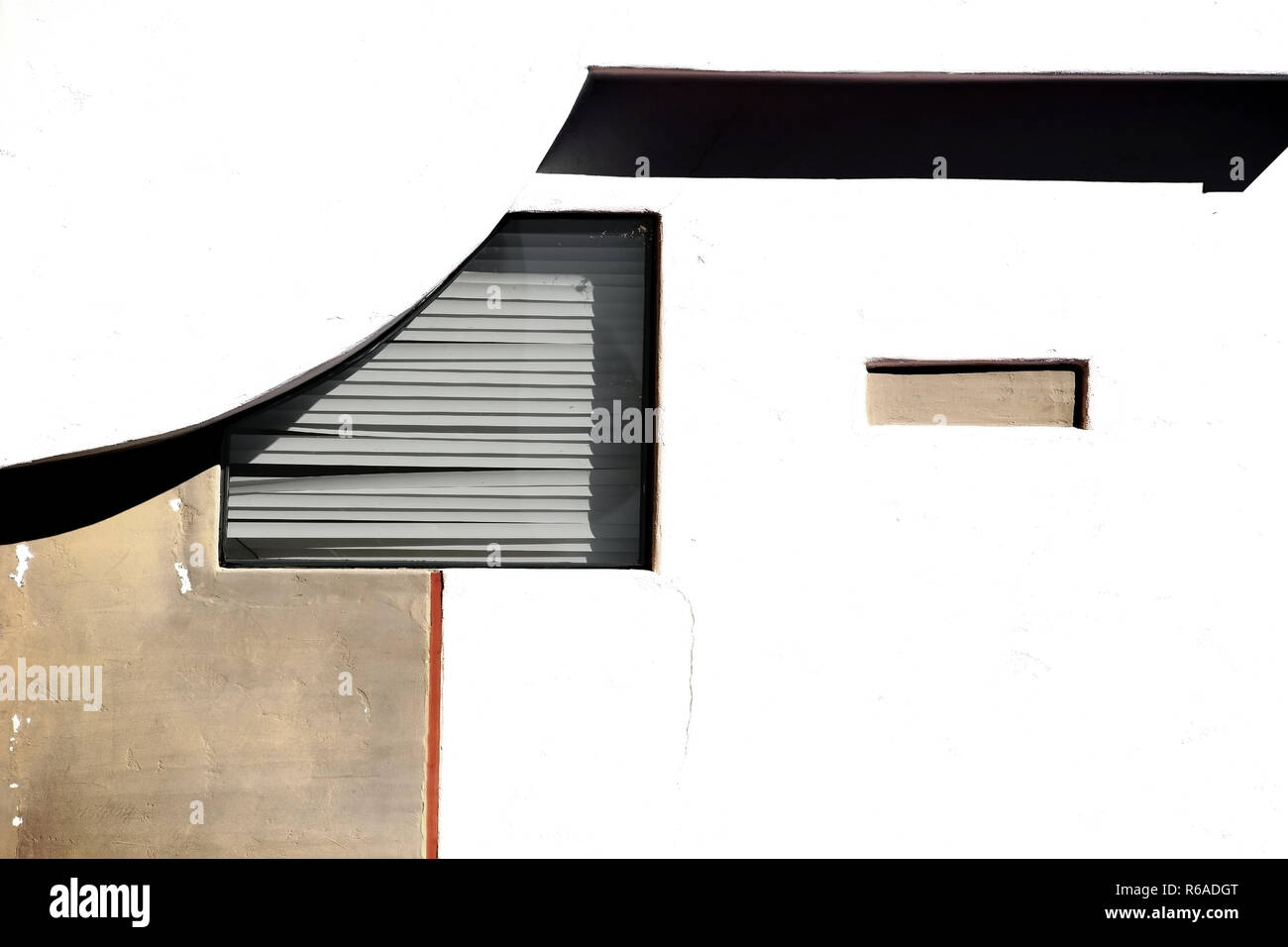 Abstract Adobe House Stock Photo - Alamy