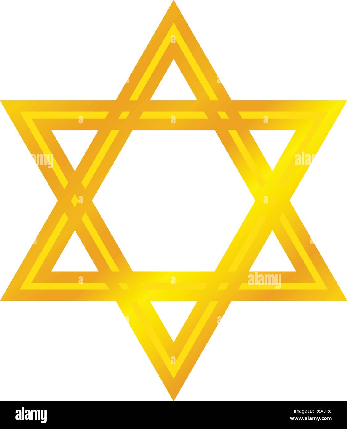 David star icon. Cartoon of david star vector icon for web design ...