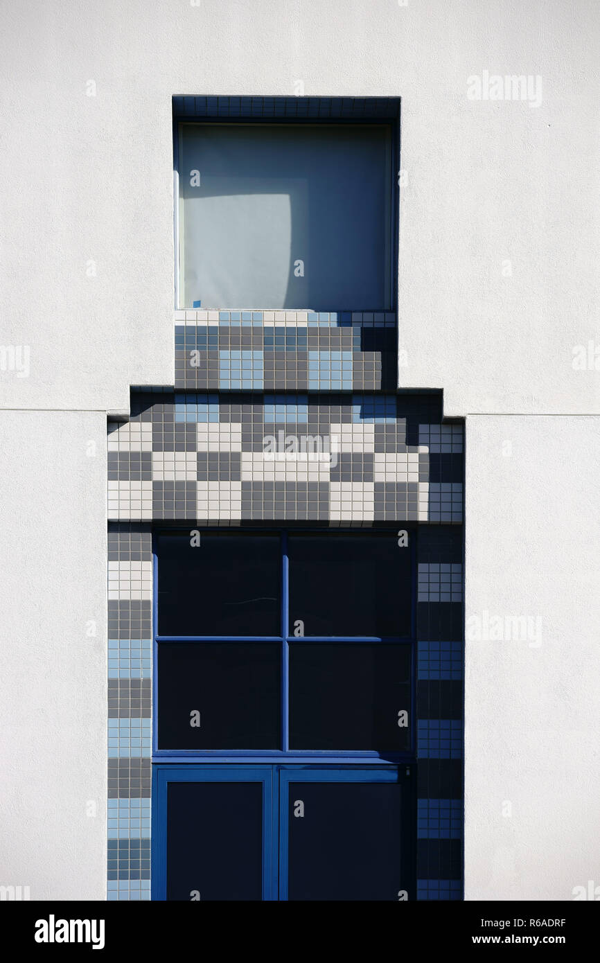 Window With Mosaic Tiles Stock Photo - Alamy