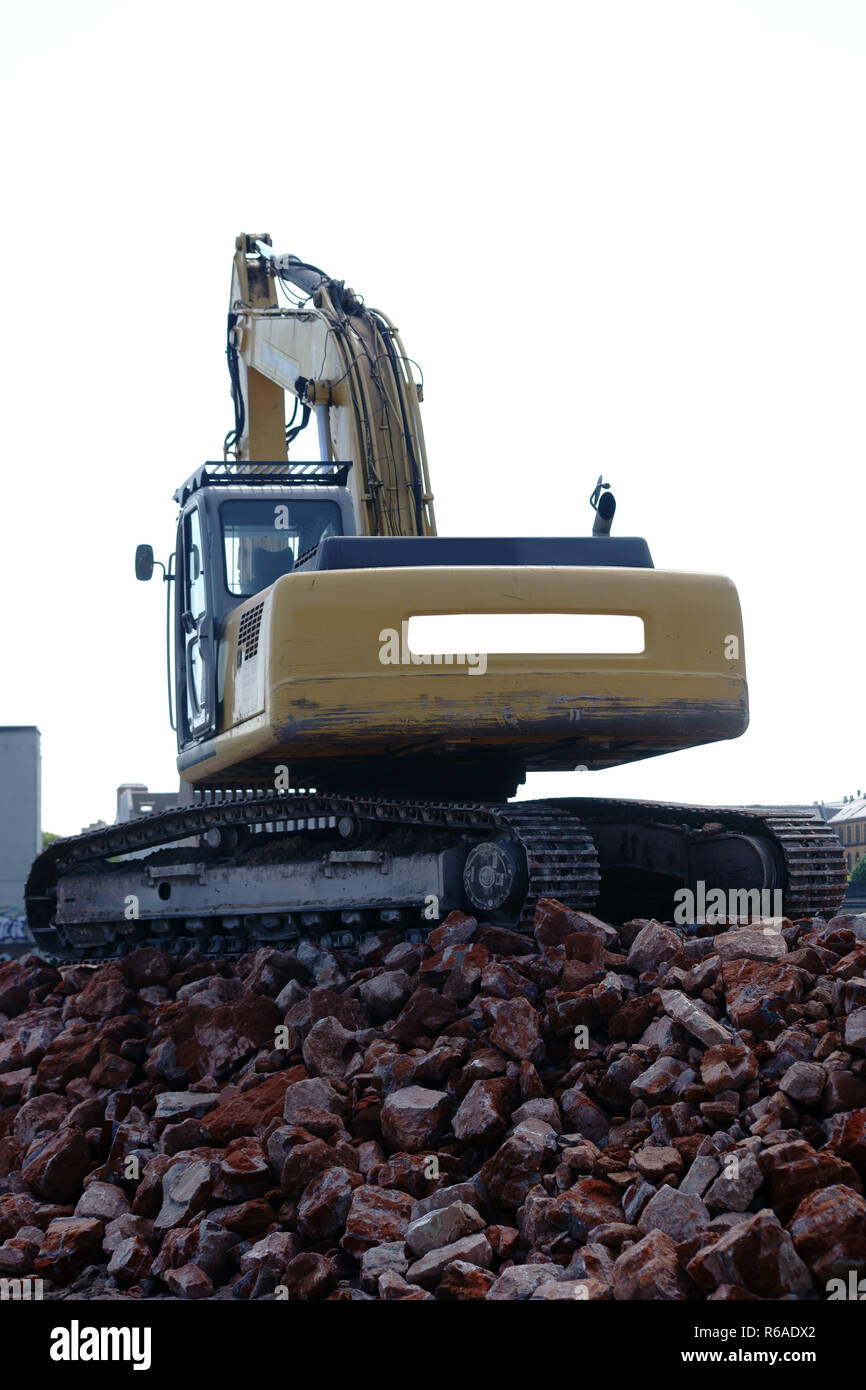 Bagger schaufel bagger hi-res stock photography and images - Alamy