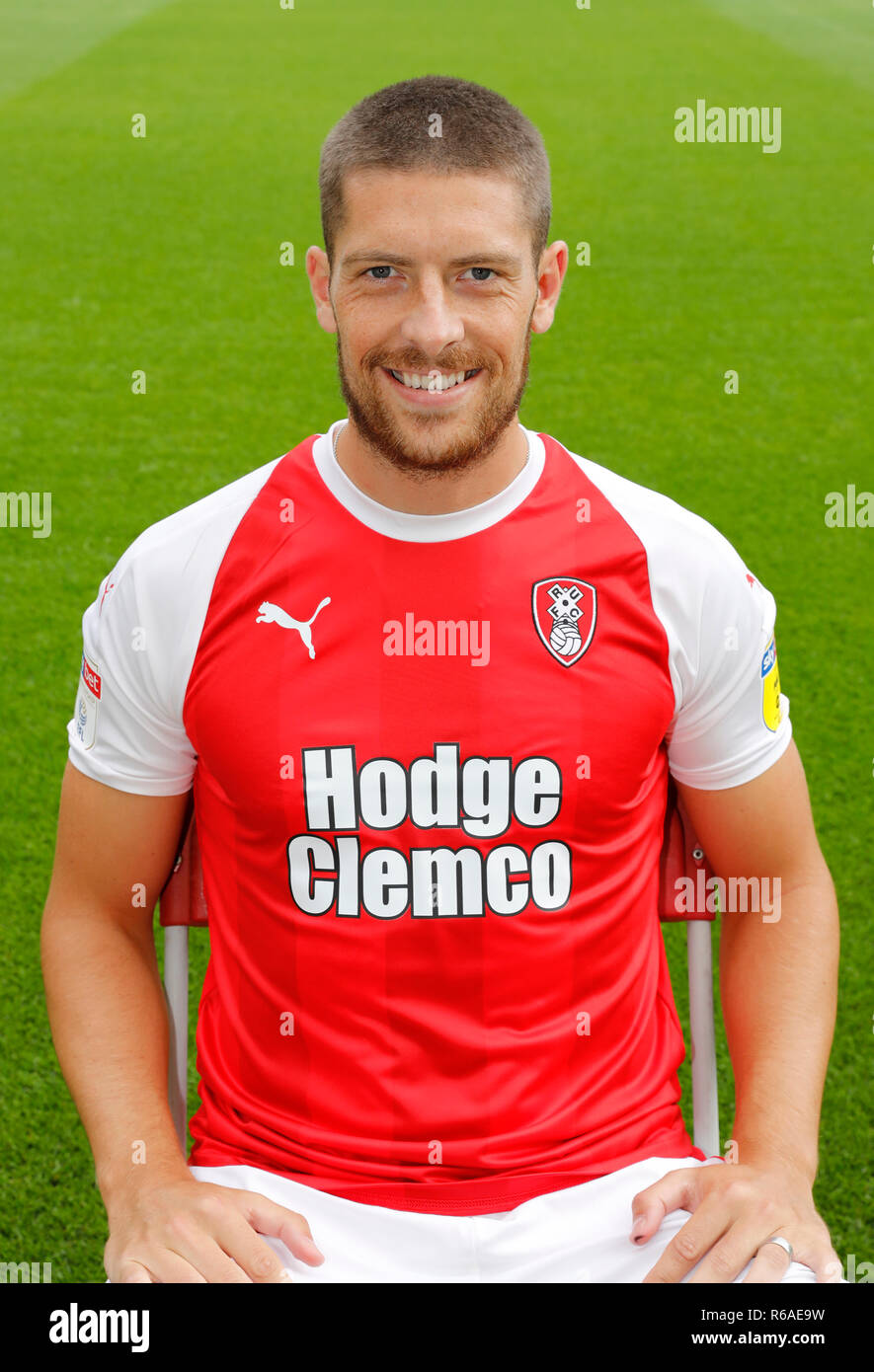 Jamie Proctor, Rotherham United Football Club, Photocall, season 2018 ...