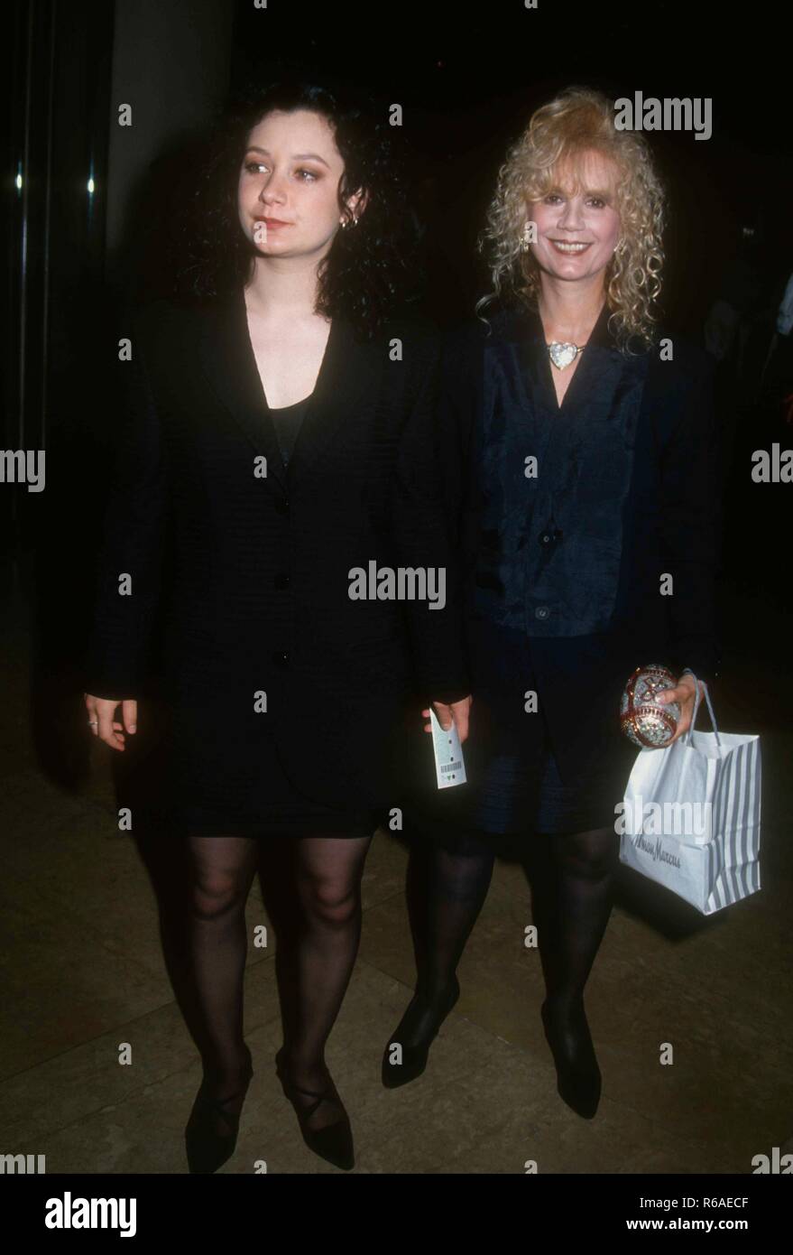 BEVERLY HILLS, CA - MARCH 22: Actress Sara Gilbert and mother Barbara ...