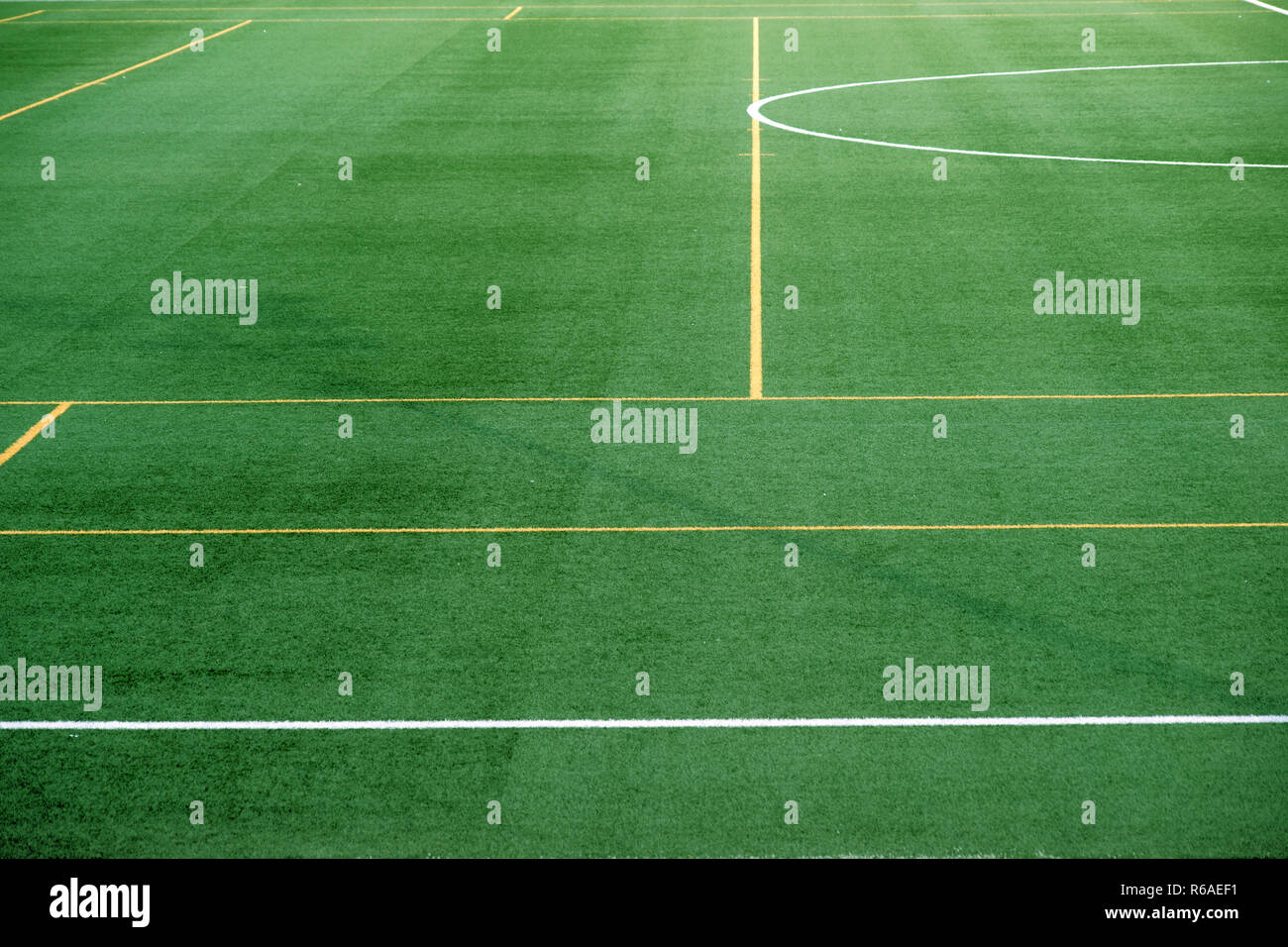 Artificial Turf Pitch Stock Photo - Alamy