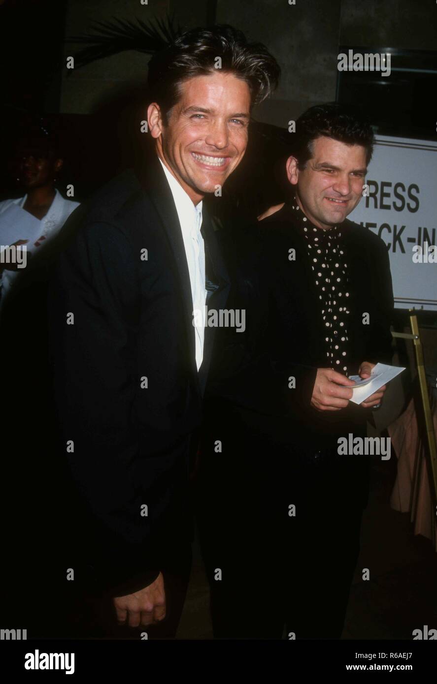 BEVERLY HILLS, CA - MARCH 22: Actor Michael Damian and brother Tom Weir ...